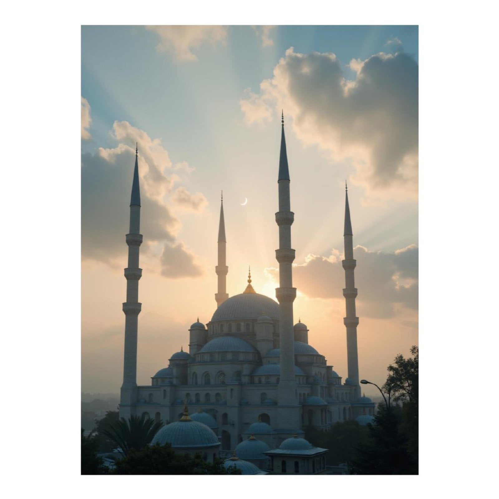 Diamond Art Kit for Adults, Sunset Majestic Architecture Spires Diamond ...