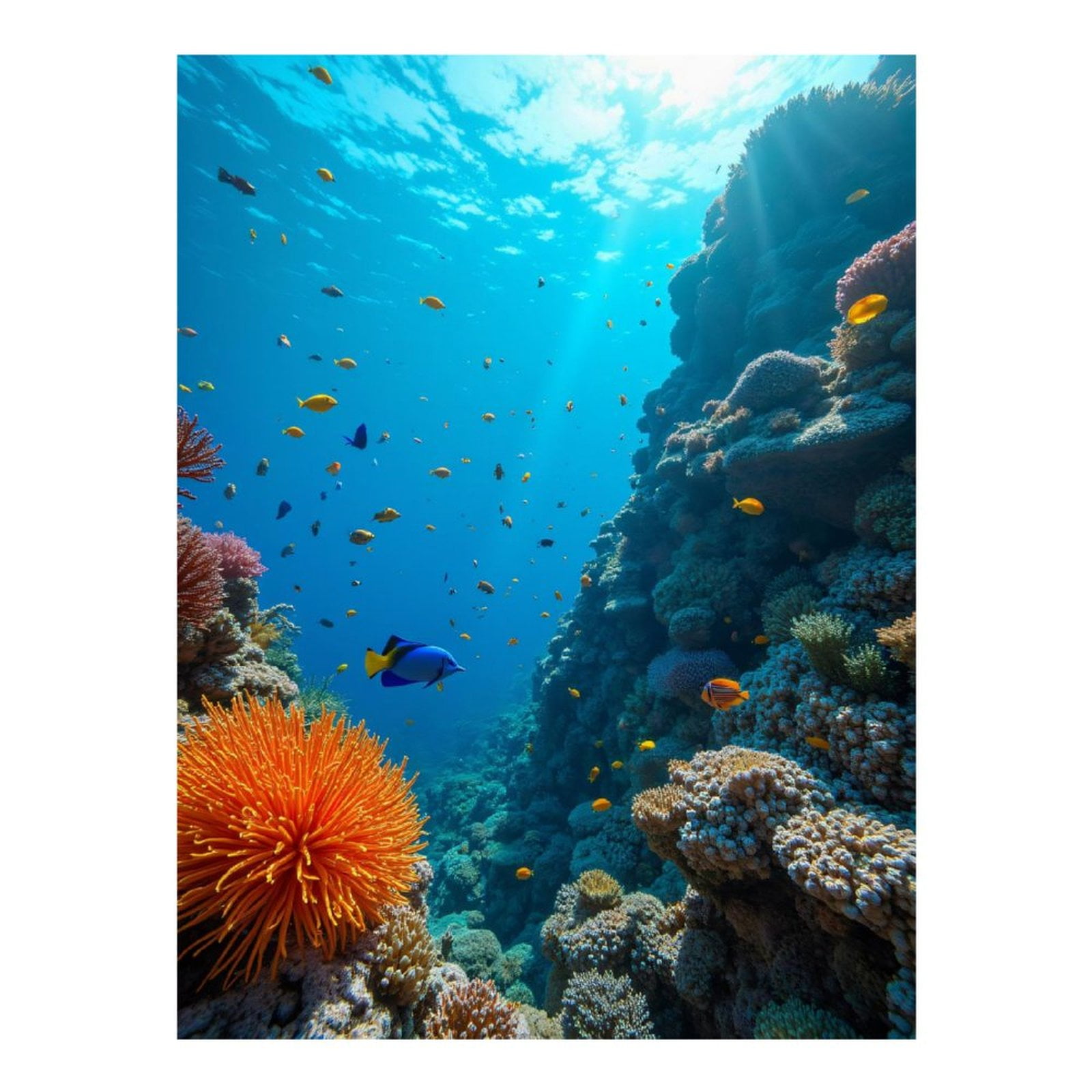 Diamond Art Kit for Adults, Underwater Coral Reef Marine Life Diamond ...