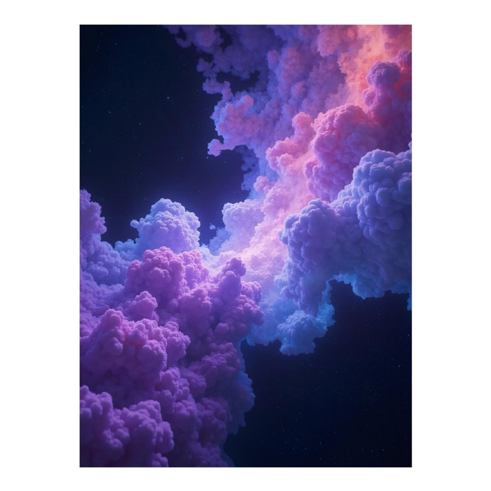 Diamond Art Kit for Adults, Vibrant Pastel Cloudscape Dream Diamond ...