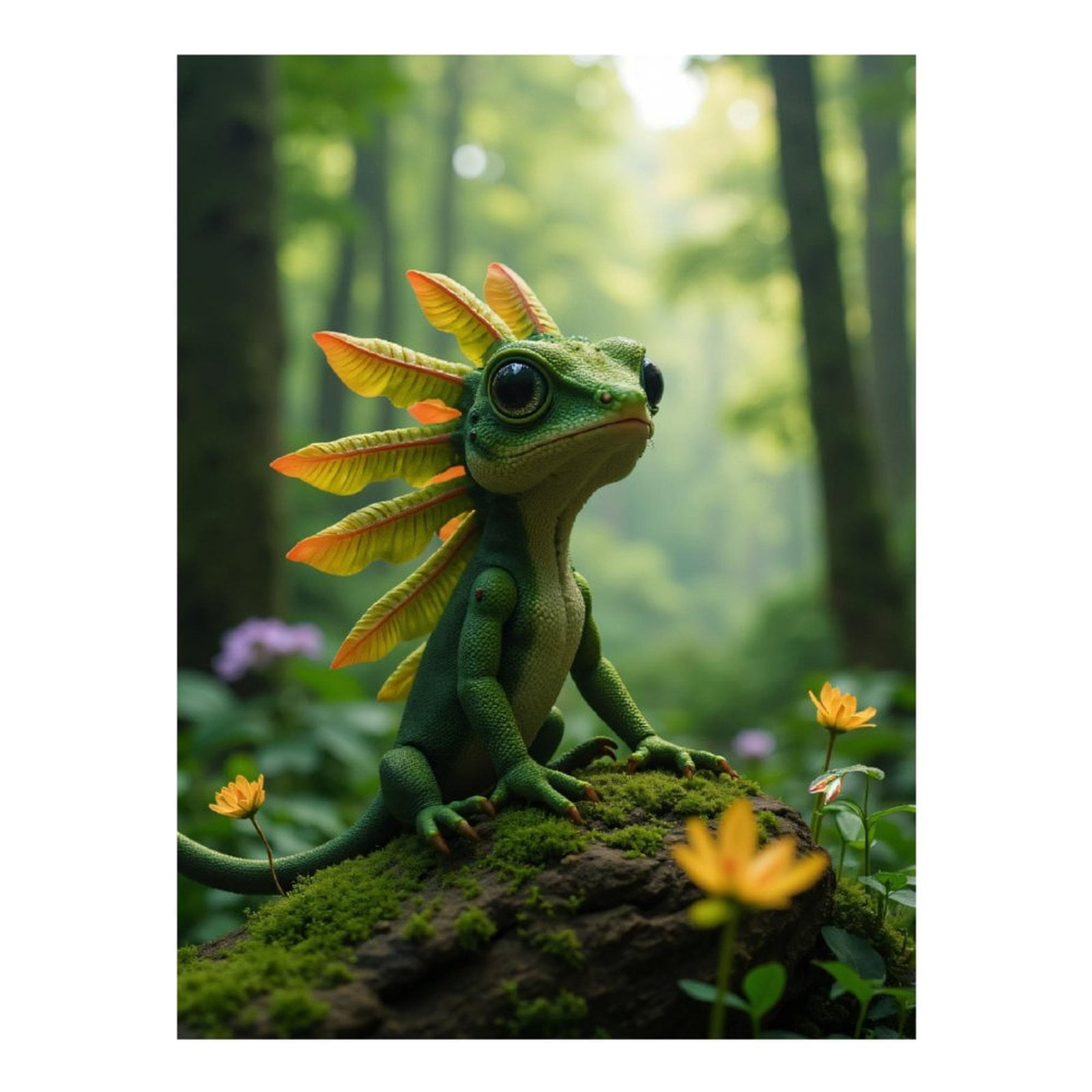 Diamond Art Kit for Adults, Whimsical Forest Creature Scene Diamond ...