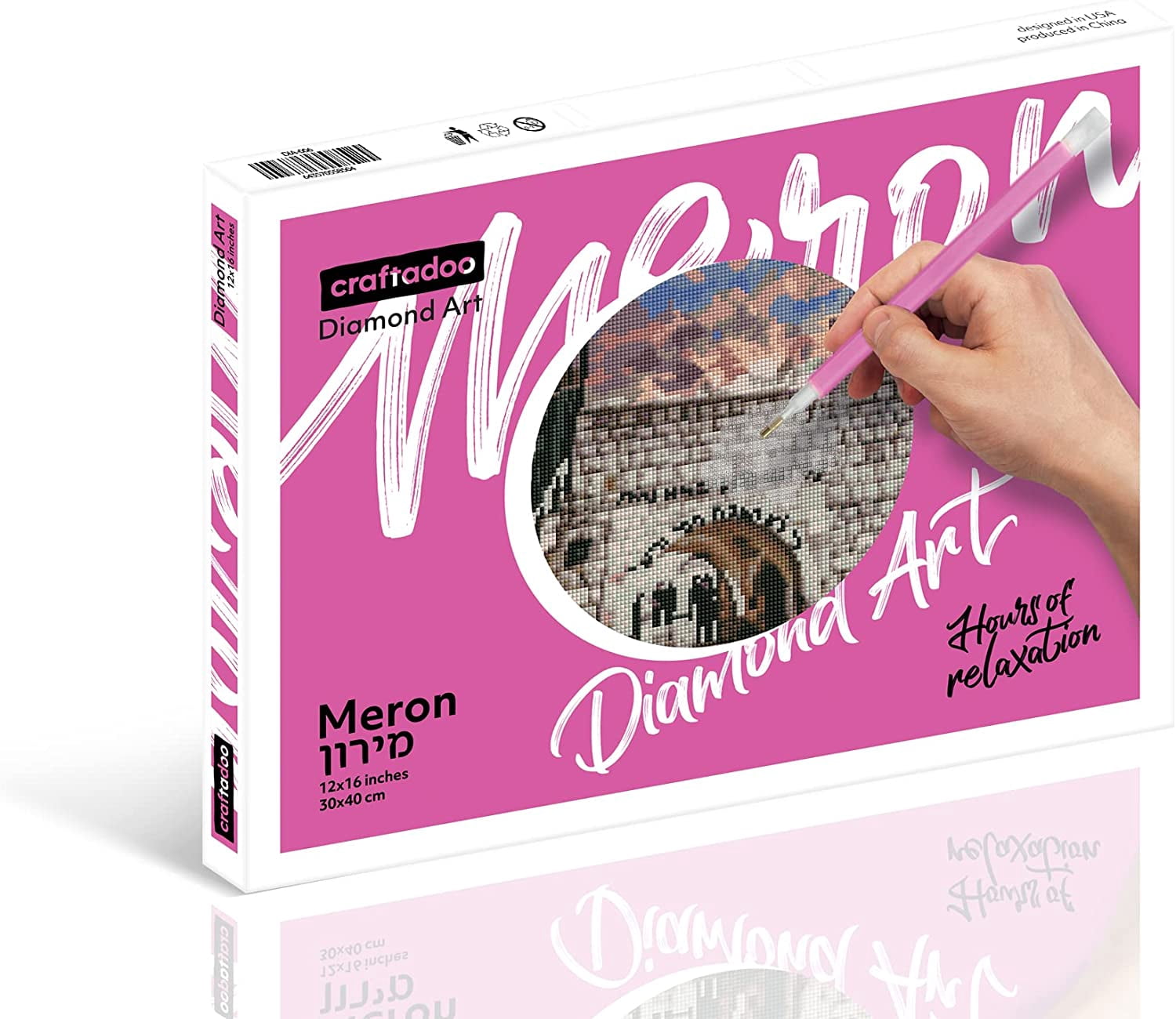 Diamond Art Kit Meron - 12x16 Small Diamond Painting Kits for Adults ...