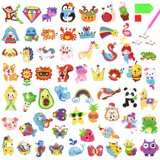 Diamond Art Kits, 60 Pcs Diamond Art Stickers Crafts, 5D DIY Animals ...