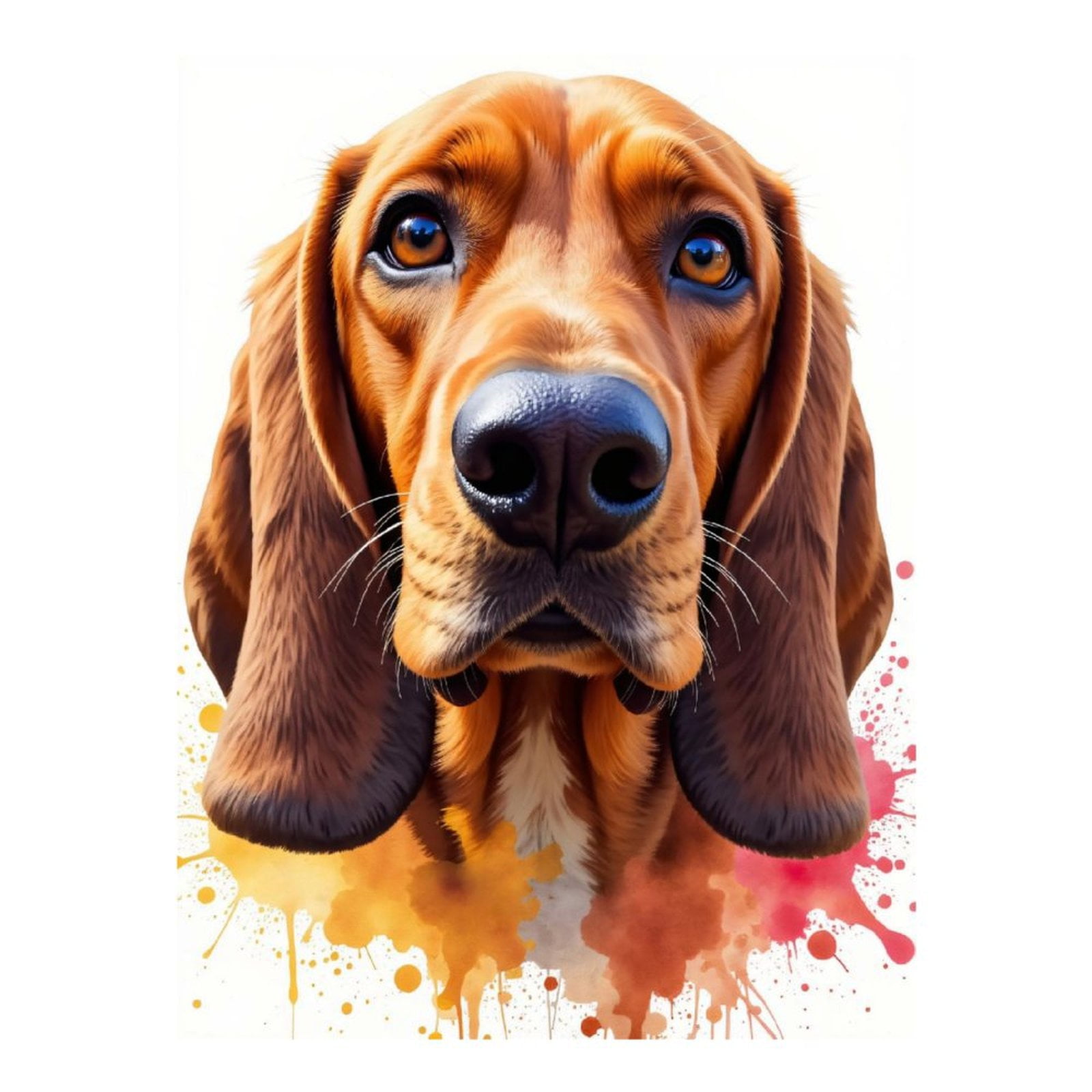 Diamond Art Kits for Adults - 5d Dog Portrait Color Splash Diamond ...