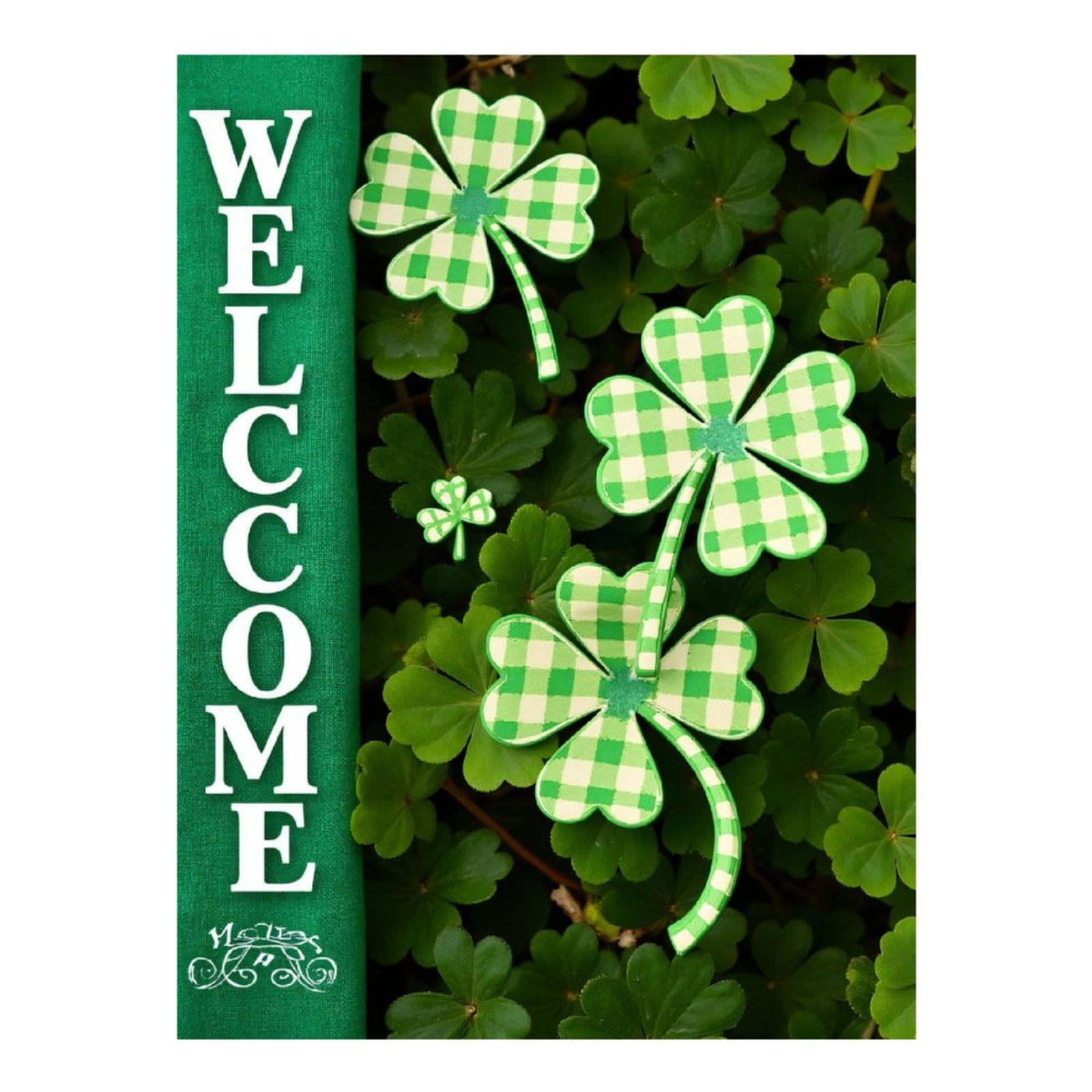 Diamond Art Kits for Adults - 5d Four Leaf Welcome Sign Diamond ...