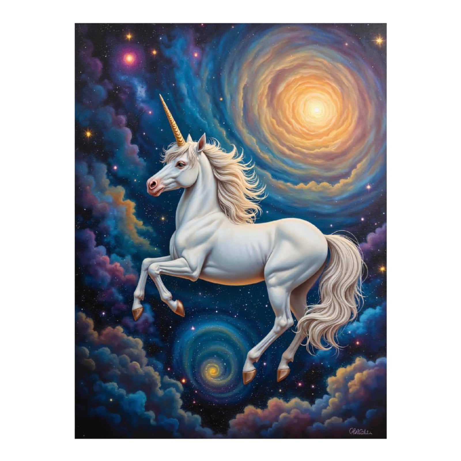 Diamond Art Kits for Adults - 5d Majestic Creature Cosmic Sky Diamond ...