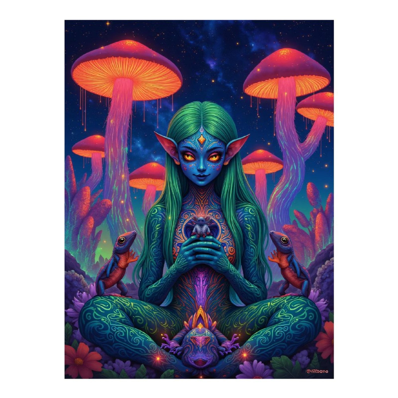 Diamond Art Kits for Adults - 5d Mystical Forest Creature Fantasy Scene ...