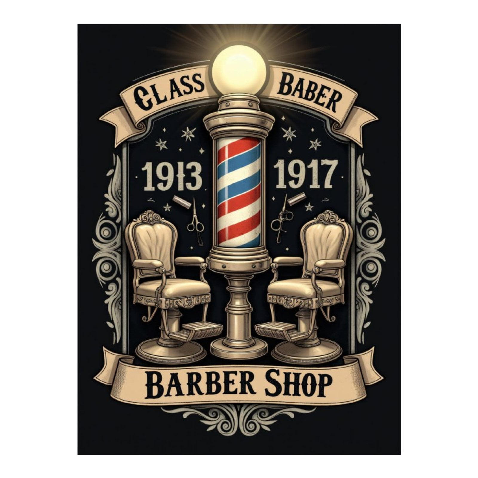 Diamond Art Kits for Adults - 5d Vintage Barber Shop Art Deco Diamond ...