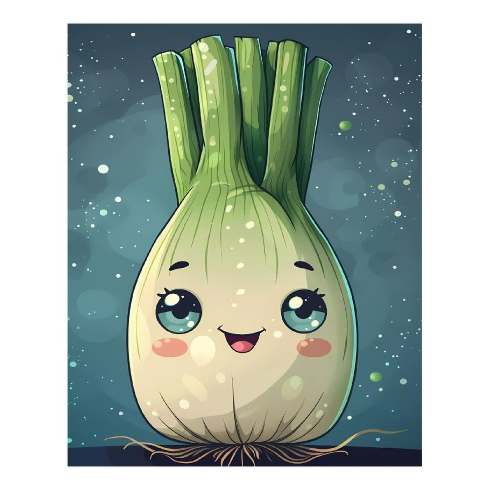 Diamond Art Kits for Adults - Adorable Kawaii Fennel Character DIY ...