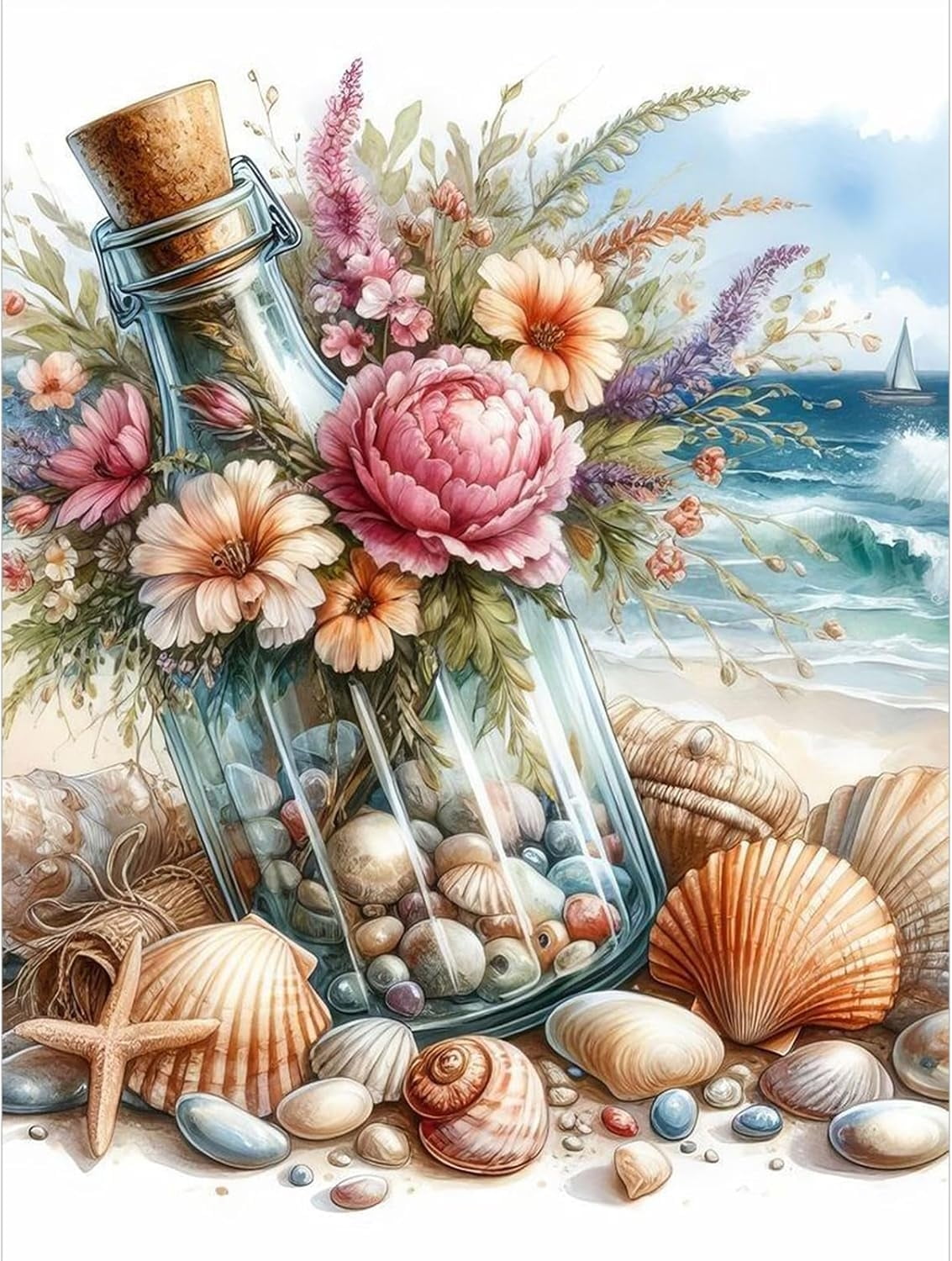 Diamond Art Kits for Adults Angel, DIY 5D Diamond Painting Kit for Beginners Shiny Angel Wings ...