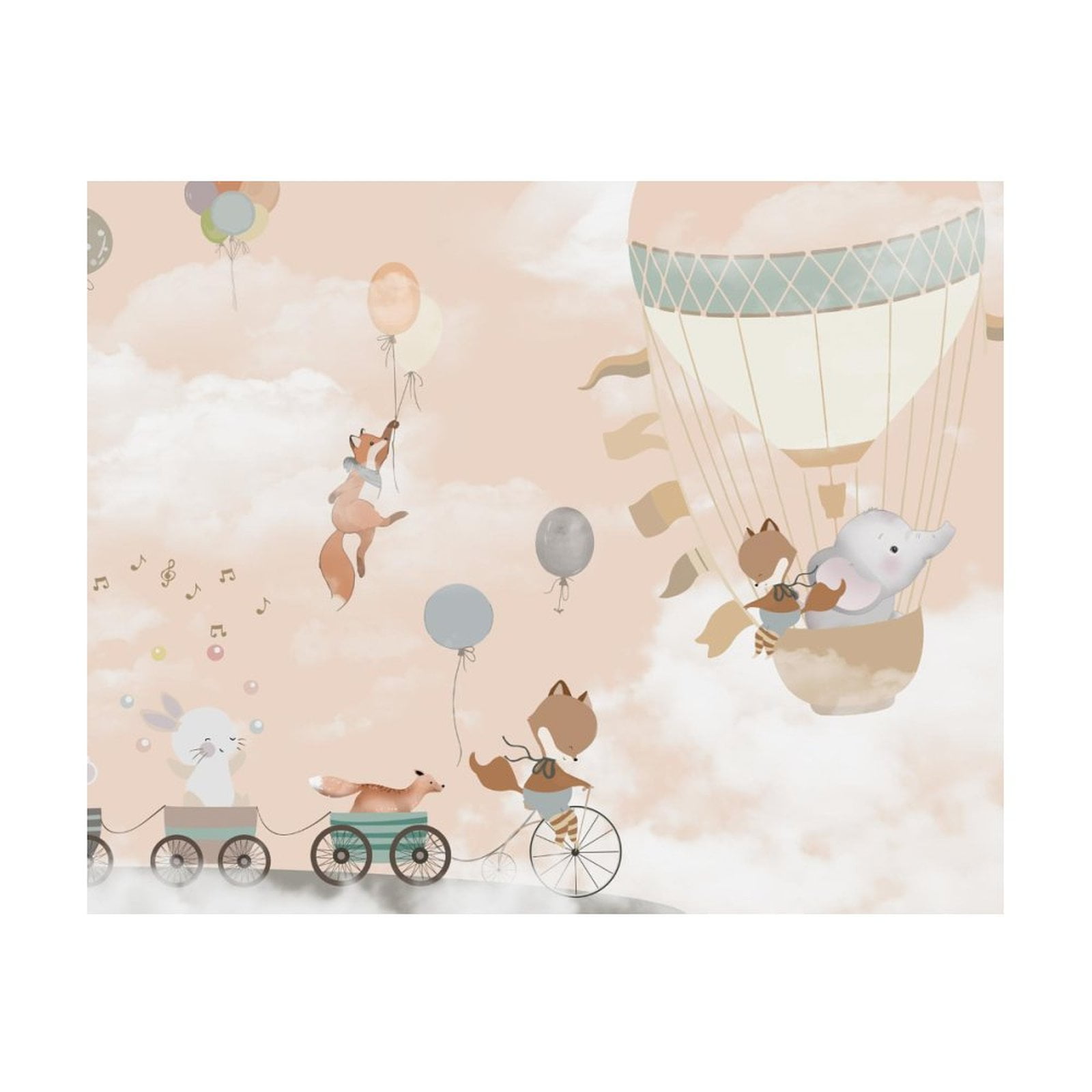 Diamond Art Kits for Adults, Animals Riding Across The Sky1Diamond ...