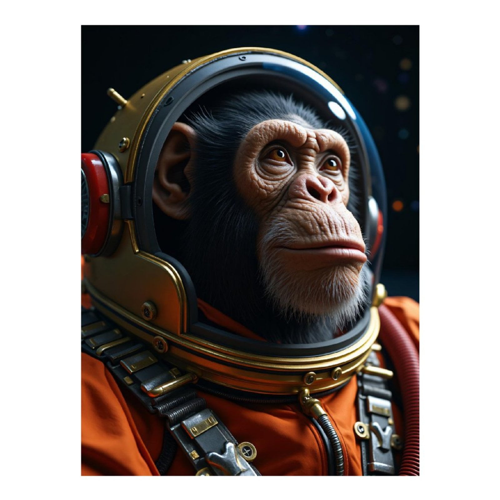 Diamond Art Kits for Adults - Astronaut Primate Space Journey 5d ...