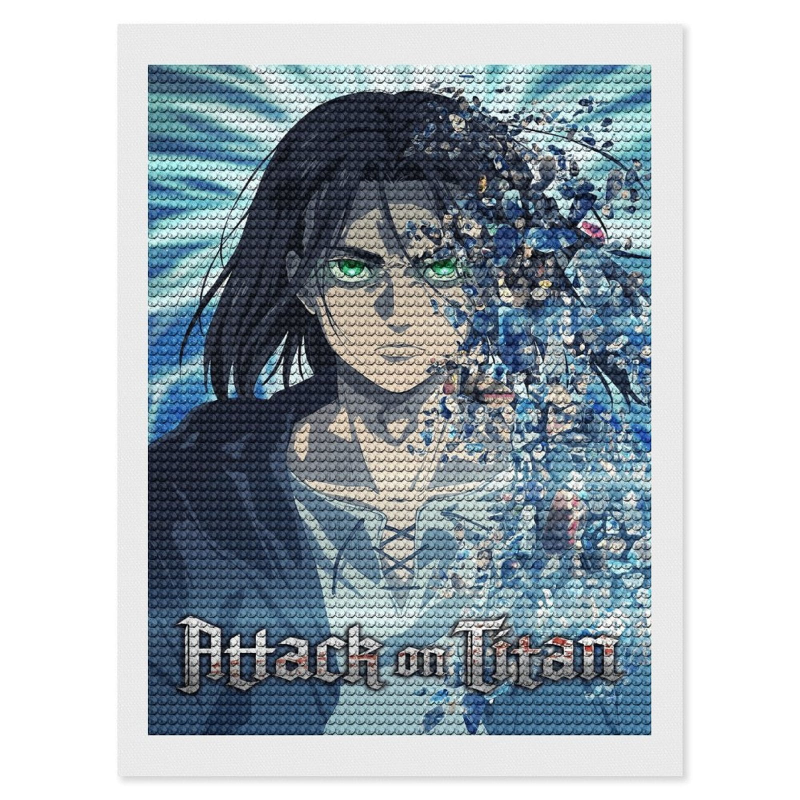 Diamond Art Kits for Adults - Attack on Titan Full Drill Diamond Arts ...