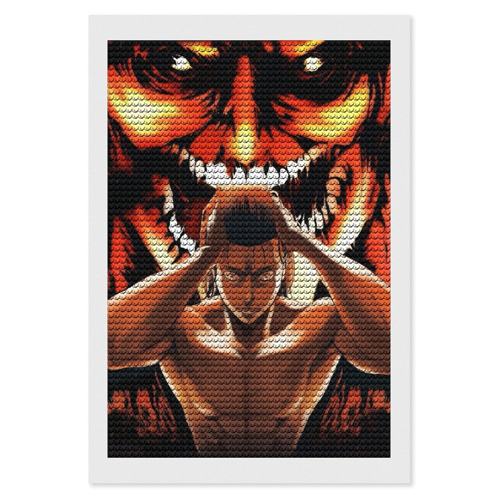 Diamond Art Kits for Adults - Attack on Titan Full Drill Diamond Arts ...