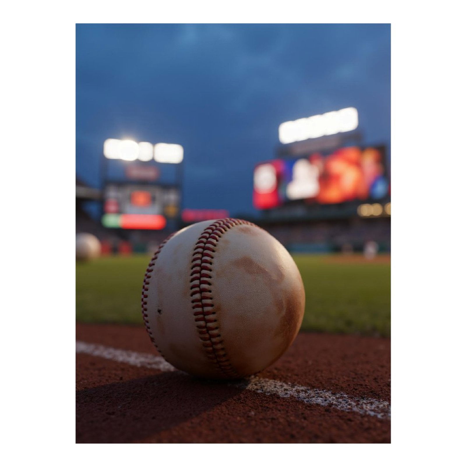 Diamond Art Kits for Adults - Baseball Field Evening Scene 5d Diamond ...
