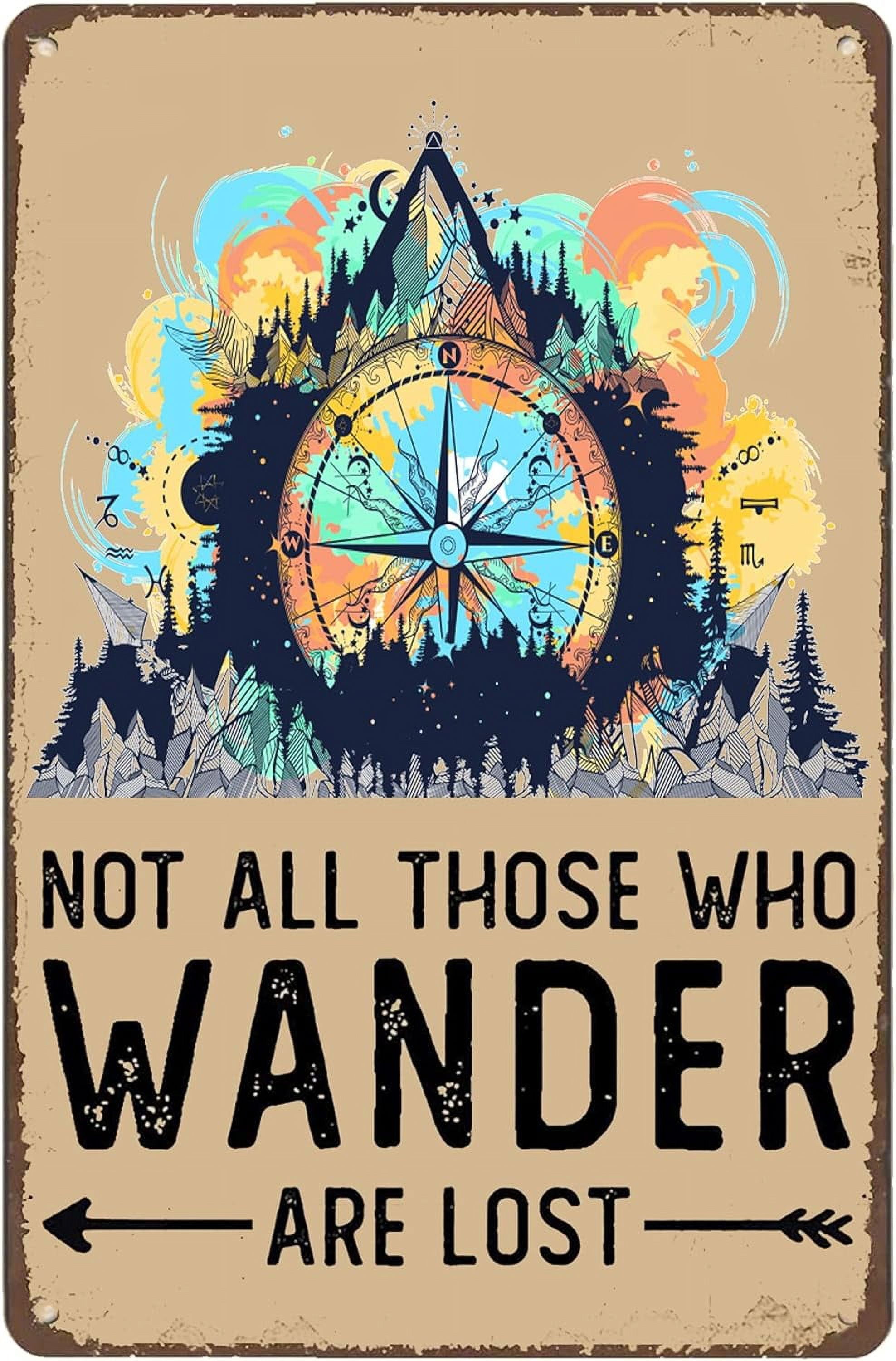 Diamond Art Kits for Adults Beginners Not All Those Who Wander Are Lost Diamond Painting Kits ...