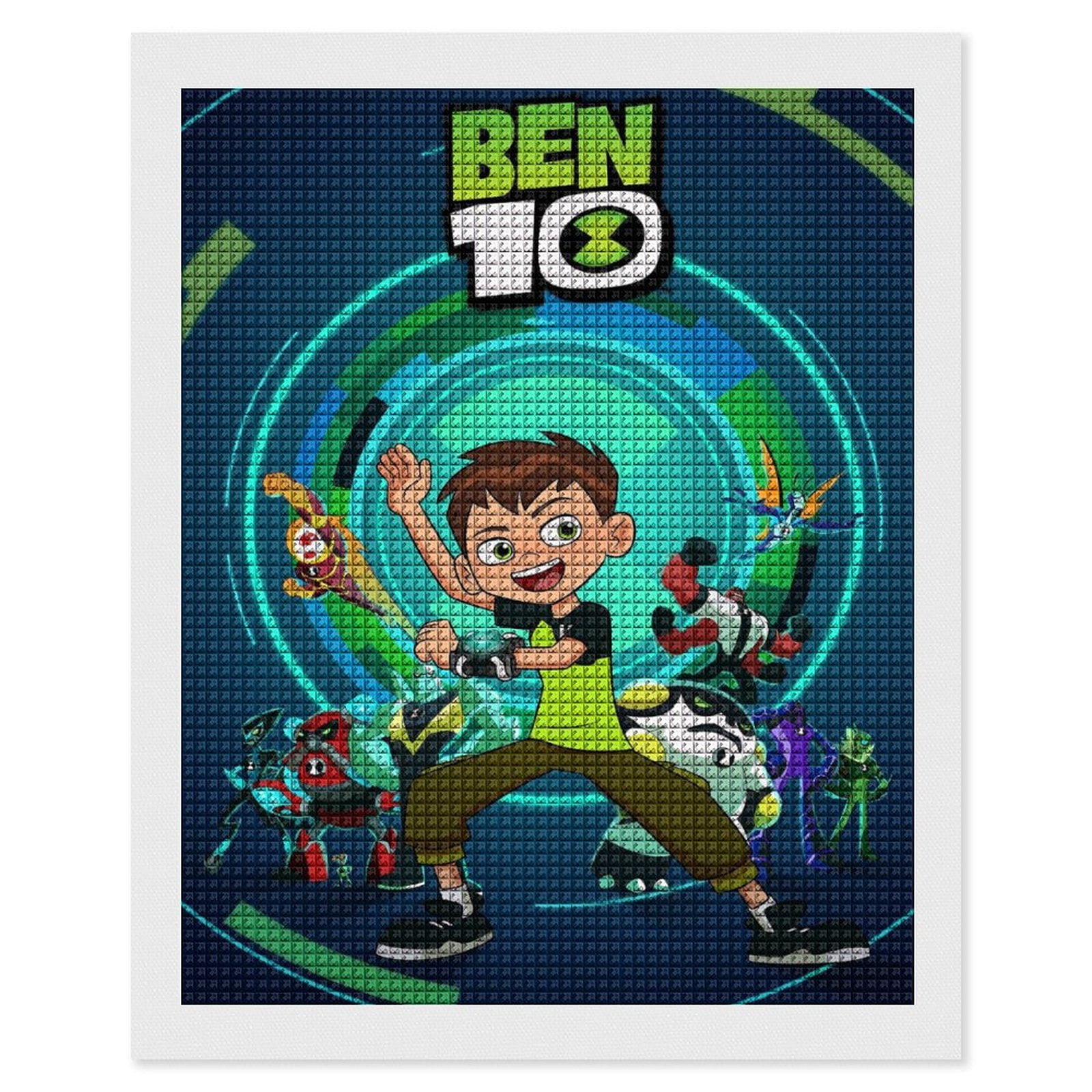 Diamond Art Kits for Adults Ben 10 5D Diamond Art Kits for Adults Kids ...