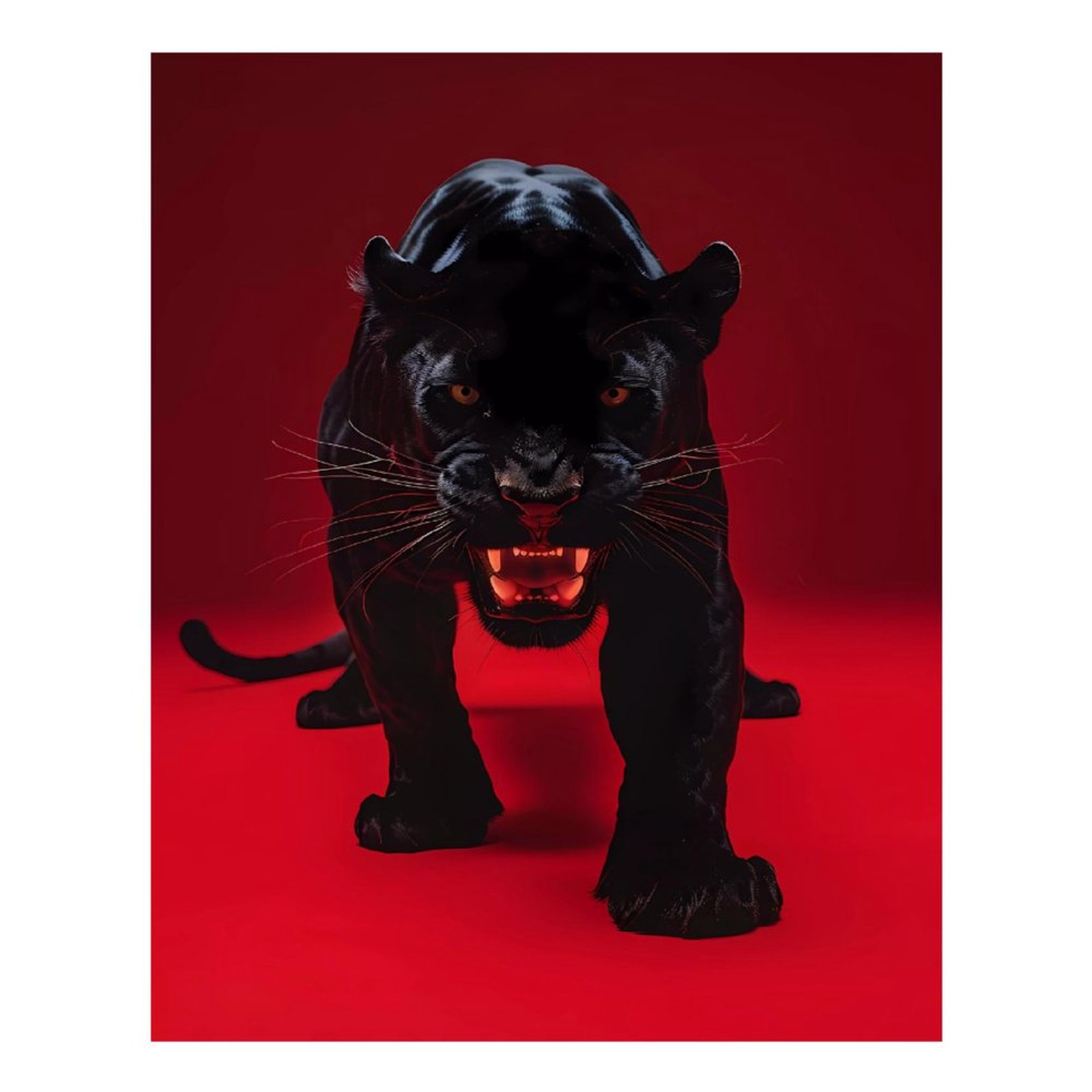 Diamond Art Kits for Adults - Black Panther Red Background Frameless 5D ...