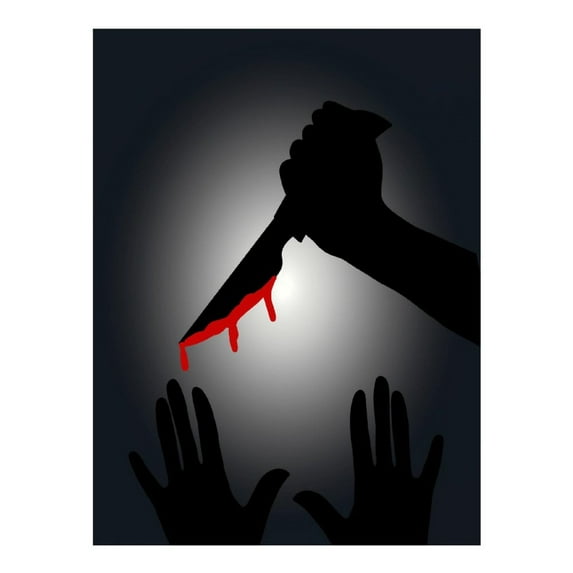 Diamond Art Kits for Adults - A Bloody Knife In His Hand Frameless 5D ...