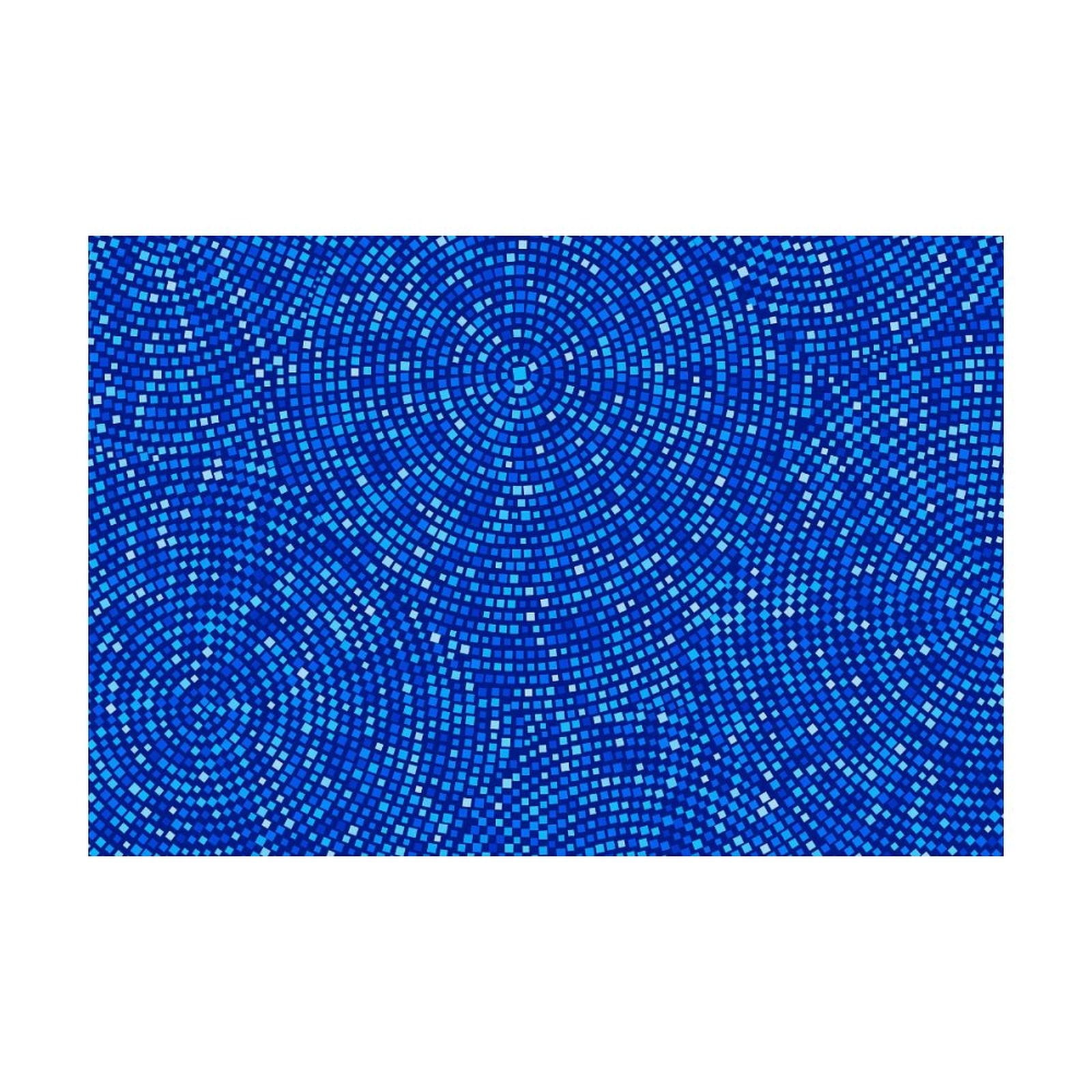 Diamond Art Kits for Adults, Blue Circles MosaicDiamond Painting Kits ...