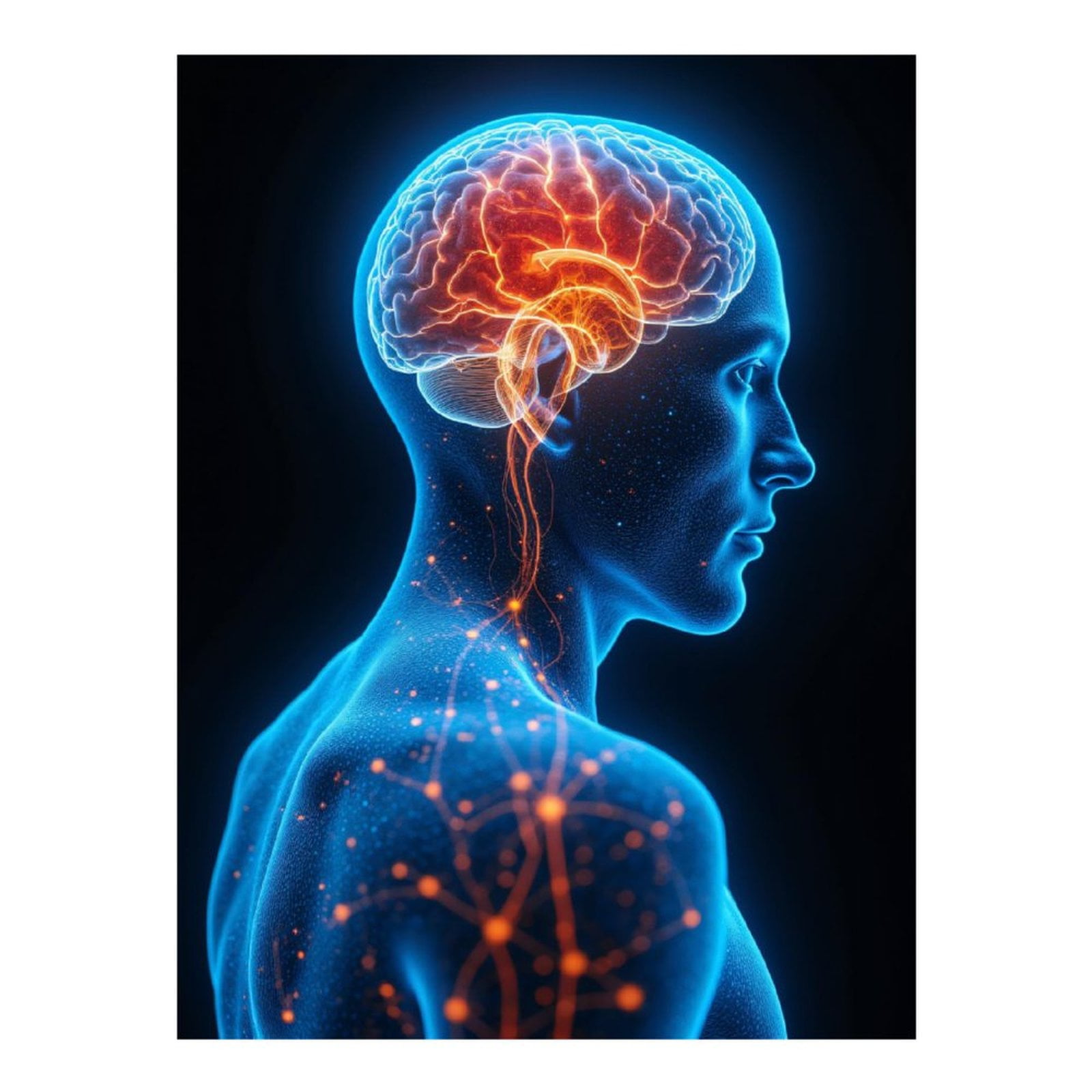 Diamond Art Kits for Adults, Brain Neural Activity Visualization 5D ...