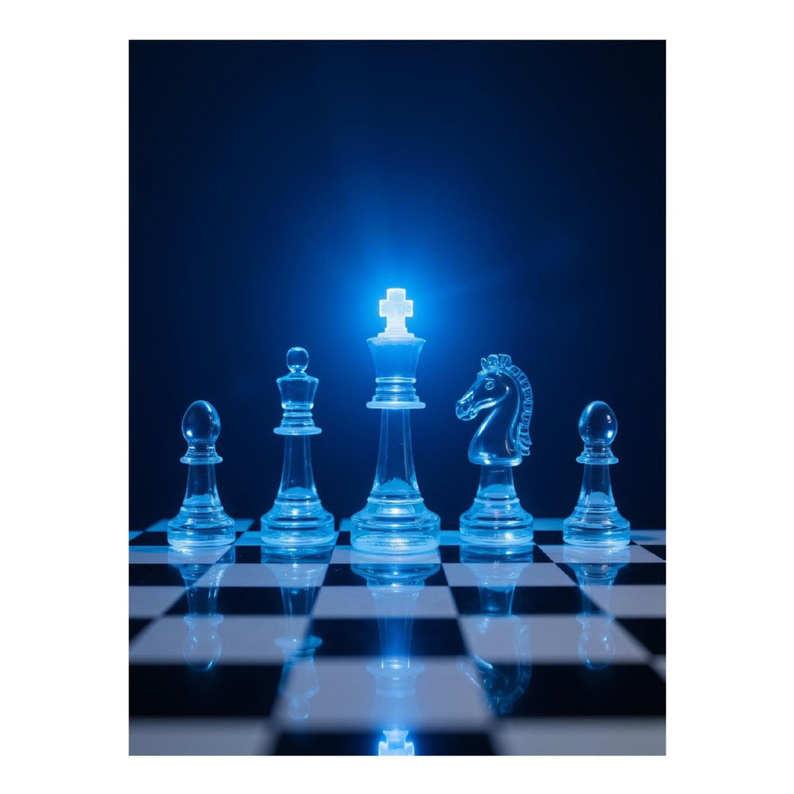 Diamond Art Kits for Adults, Chess Pieces Radiant Glow Board 5D Diamond ...