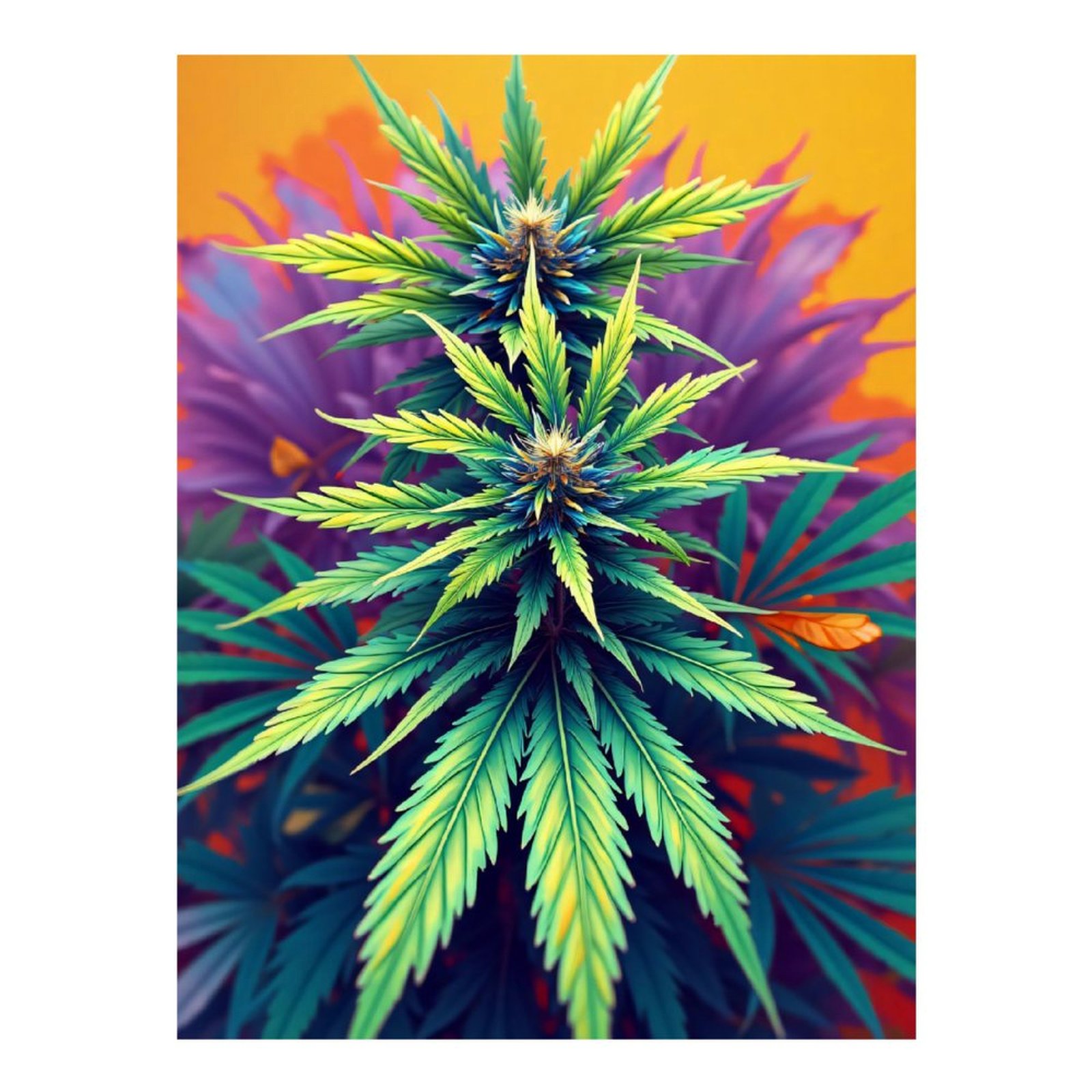 Diamond Art Kits for Adults - Classic Botanical Green Print No.109 5D ...