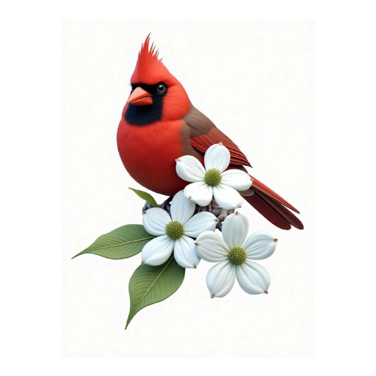 Diamond Art Kits for Adults - Classic Cardinal Bird Red Print No.109 5D ...