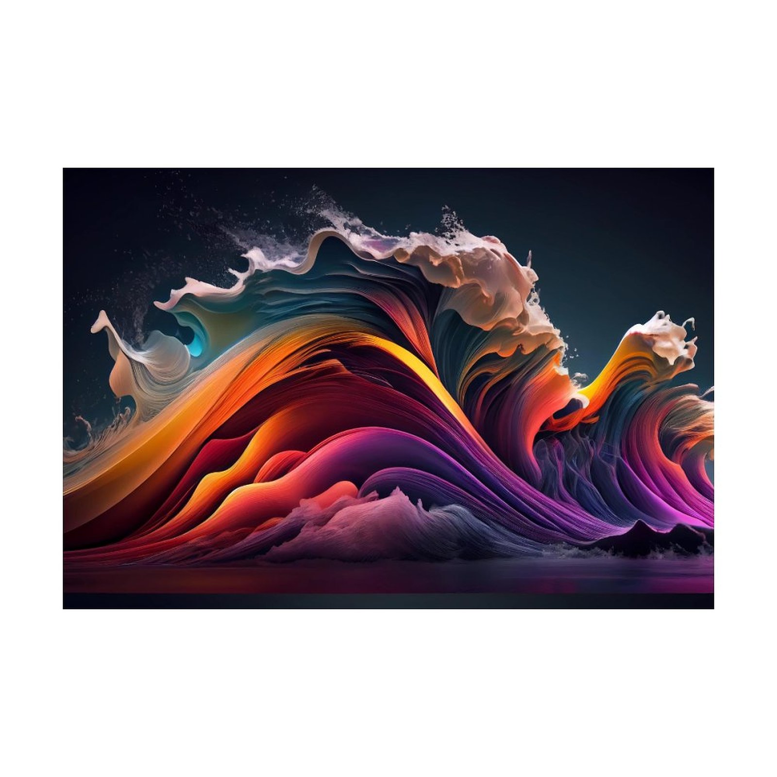 Diamond Art Kits for Adults, Colorful Abstract Wave MotionDiamond ...
