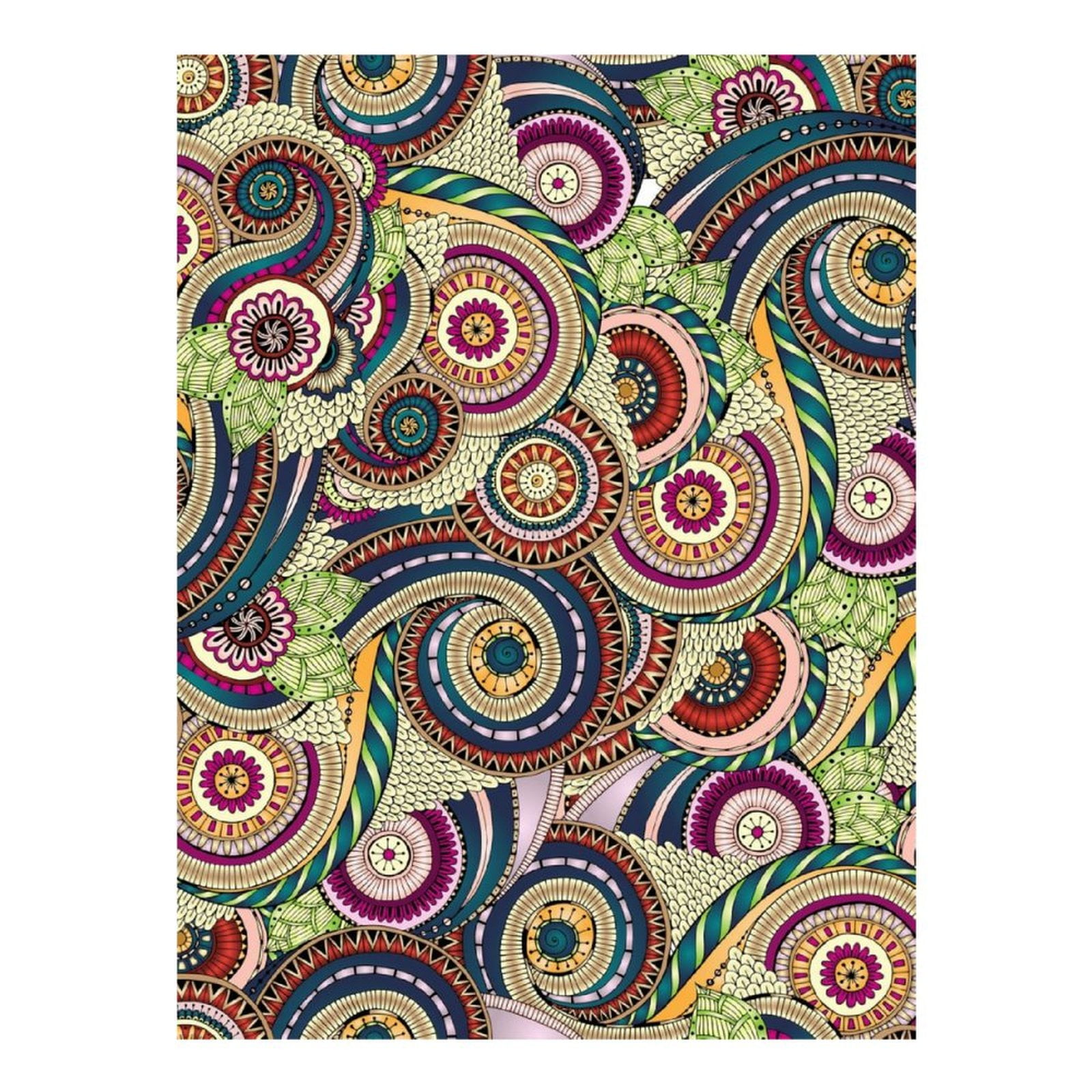 Diamond Art Kits for Adults, Colorful Mandala Spiral PatternDiamond ...