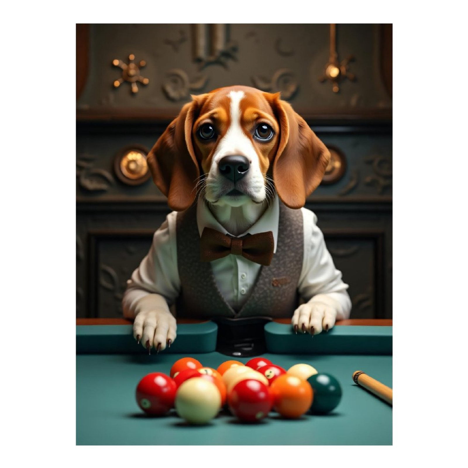 Diamond Art Kits for Adults - Cute Beagle Print No.61 5D Frameless ...