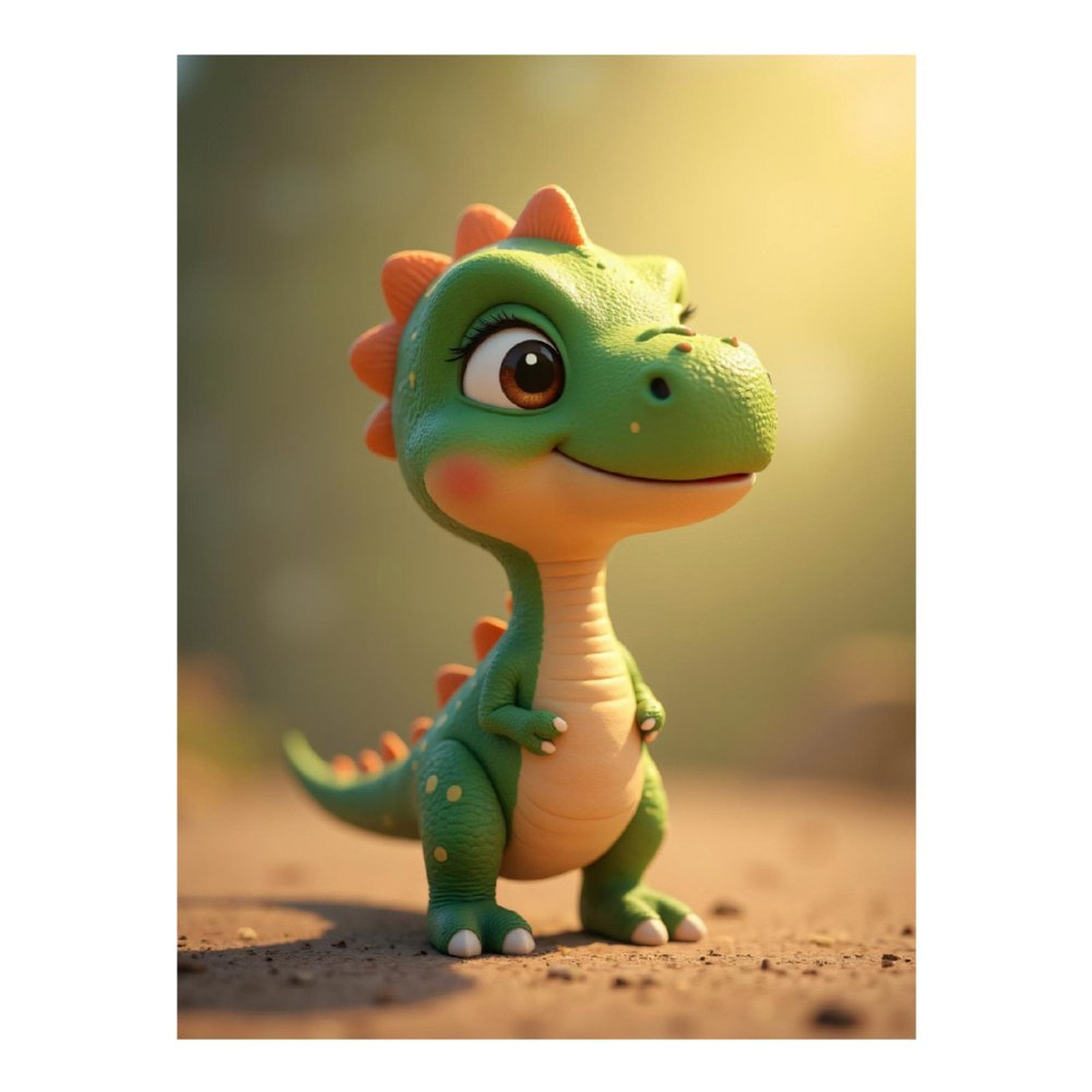 Diamond Art Kits for Adults, Cute Cartoon Dinosaur Sunset Scene 5D ...