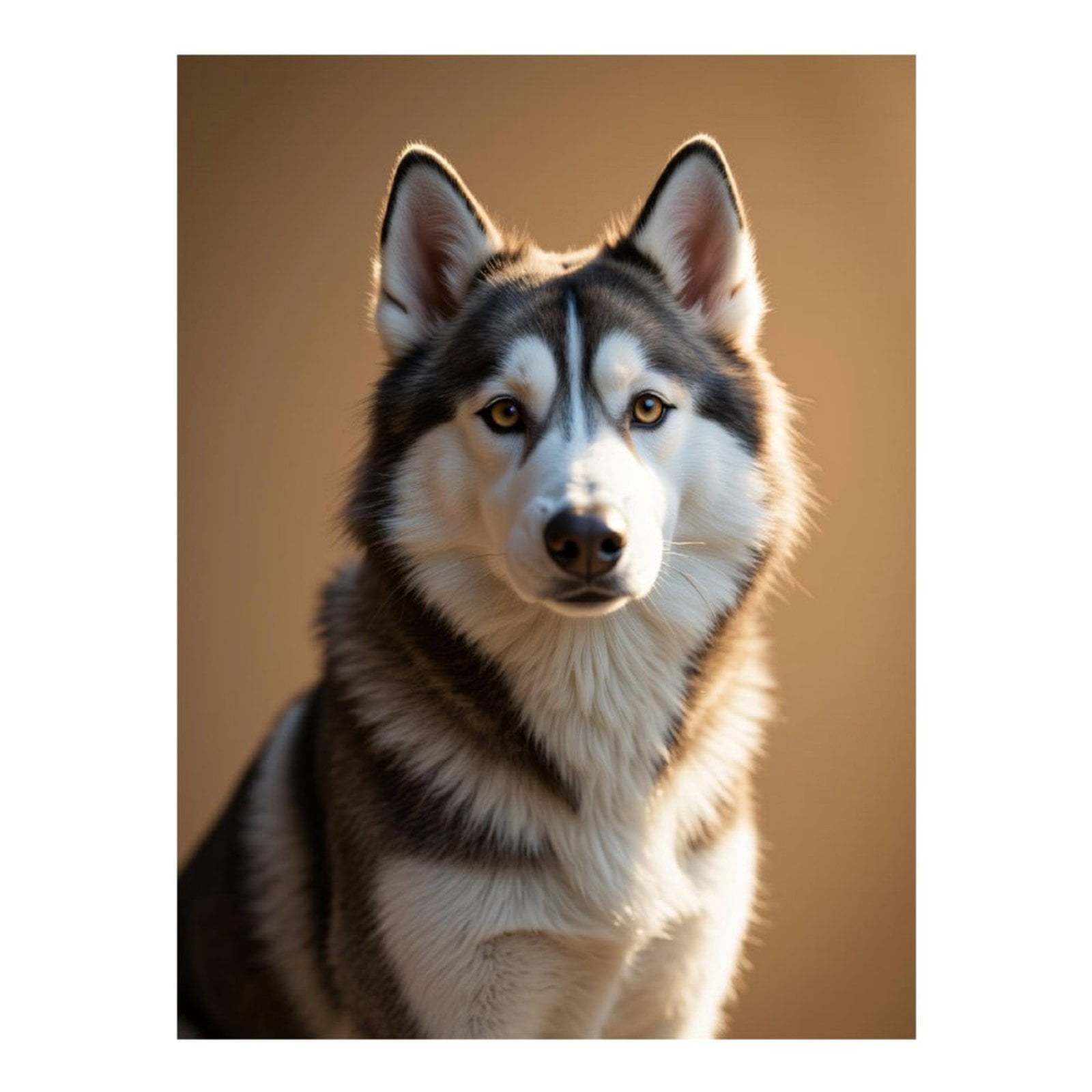 Diamond Art Kits for Adults, Dog Portrait Majestic Siberian Husky 5D ...