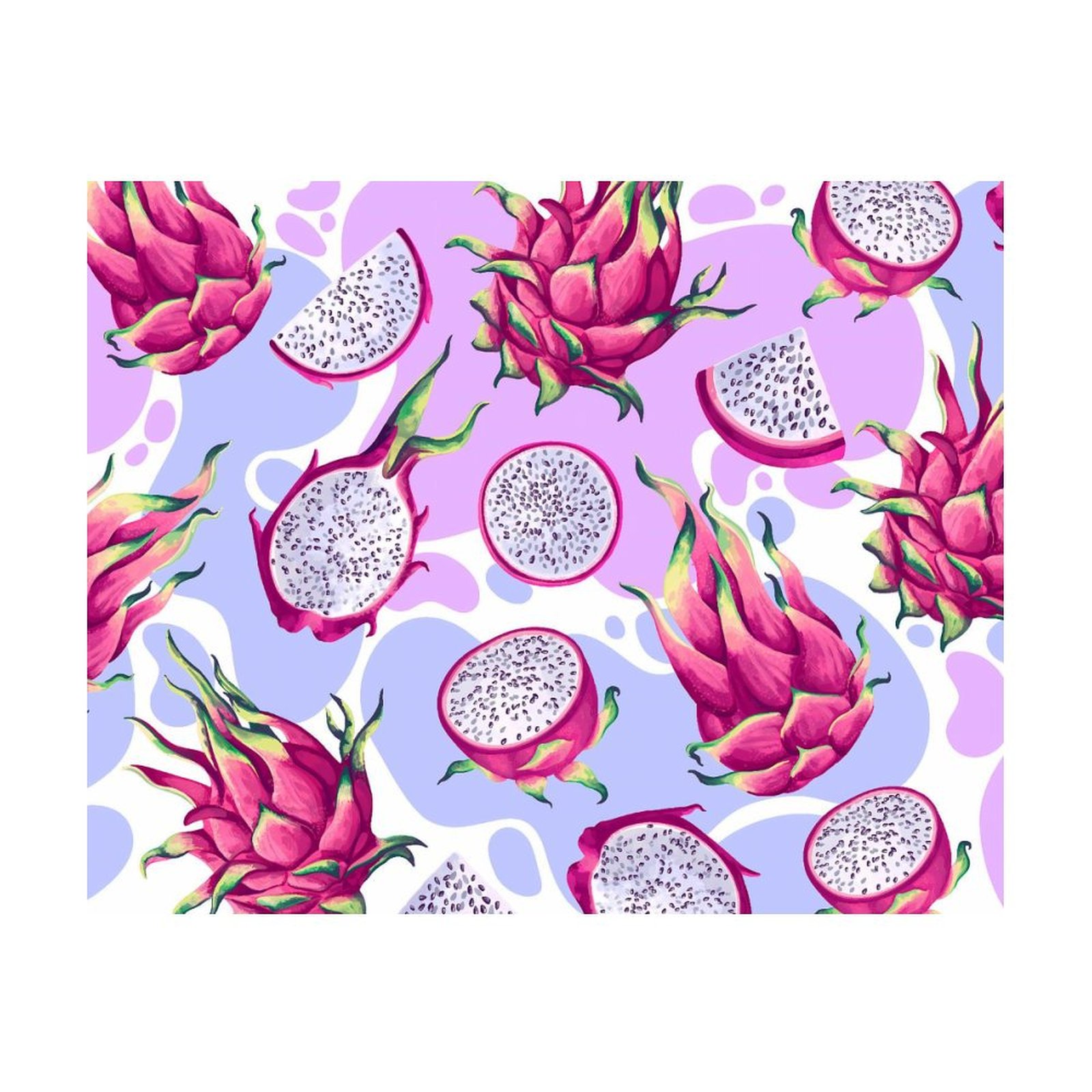 Diamond Art Kits for Adults, Dragon Fruit Frameless Diamond Art ...