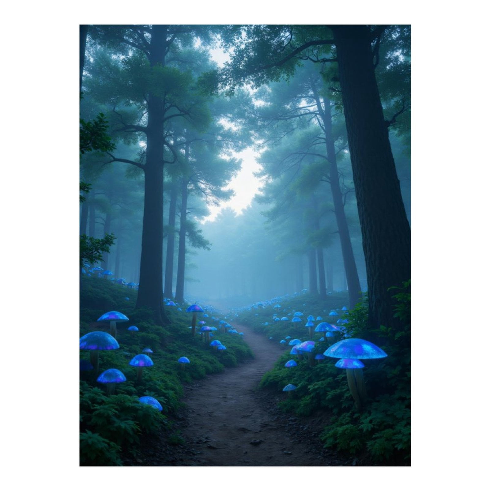 Diamond Art Kits for Adults, Enchanted Forest Pathway Luminescent ...