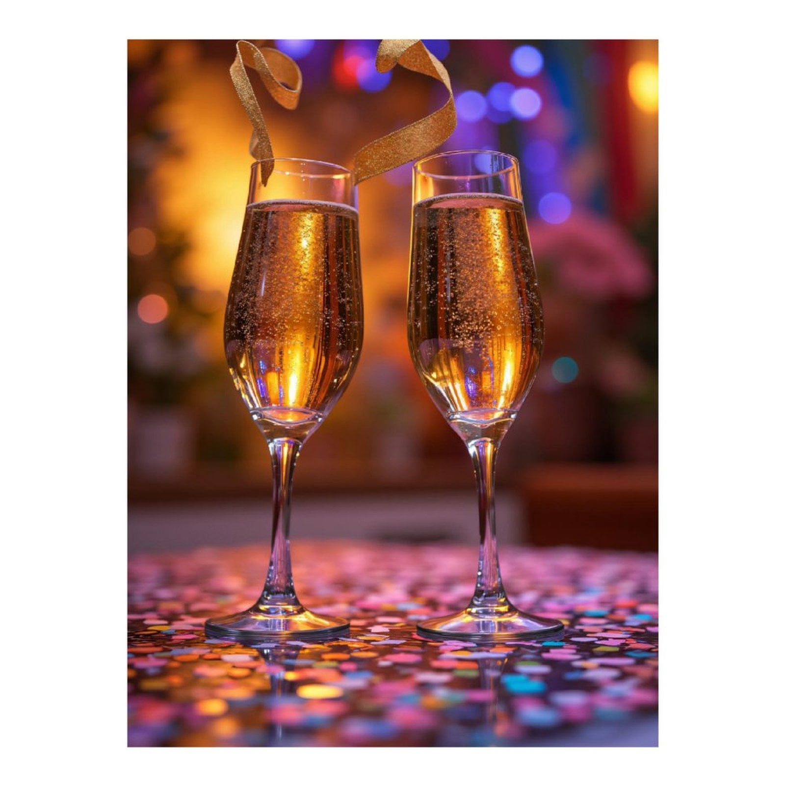 Diamond Art Kits for Adults - Festive Celebration Toast Flutes 5d ...