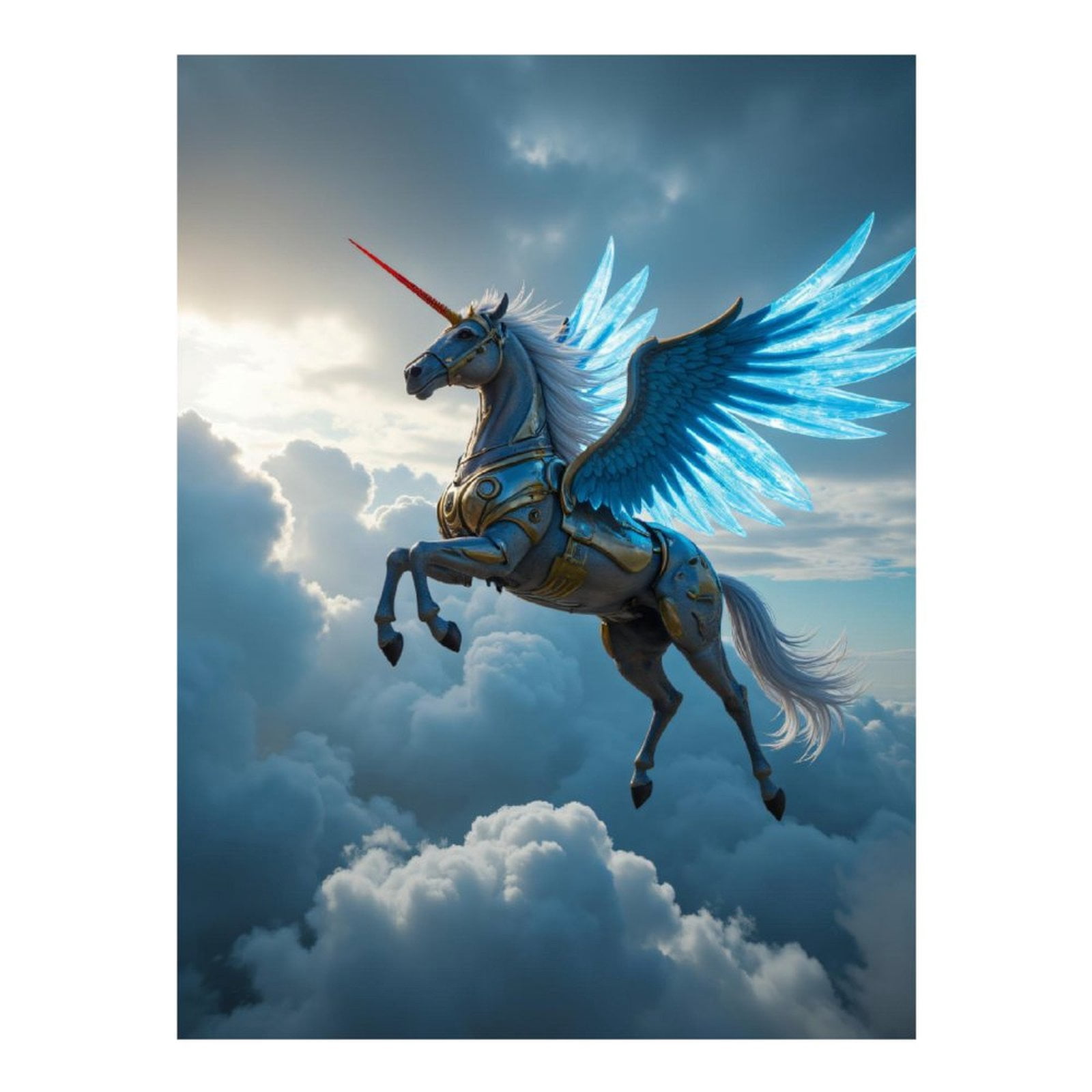 Diamond Art Kits for Adults - Flying Mythical Creature Skies 5d Diamond ...
