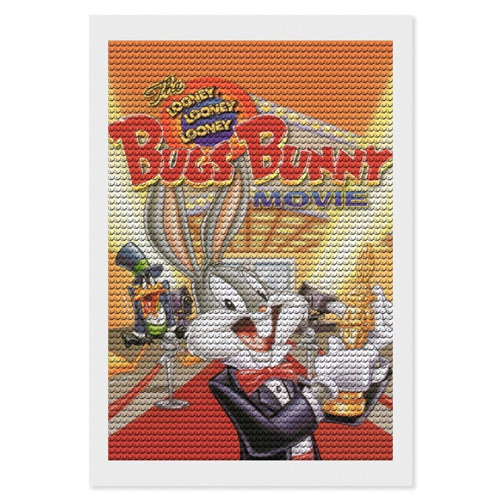 Diamond Art Kits for Adults Looney Tunes Bugs Bunny Diamond Art Gem Art ...