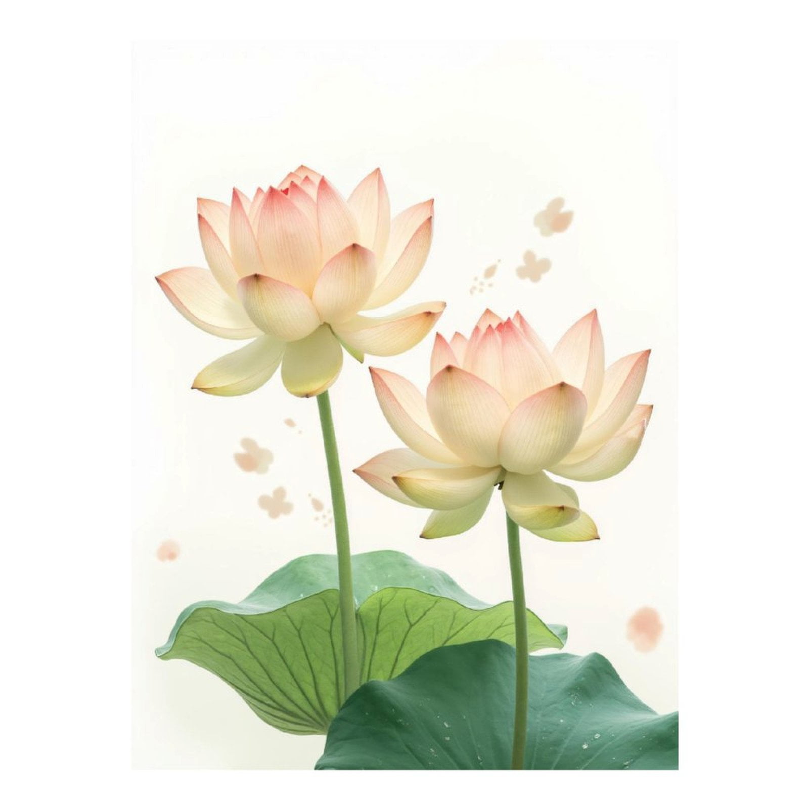 Diamond Art Kits for Adults, Lotus Flowers With Leaves 5D Diamond ...