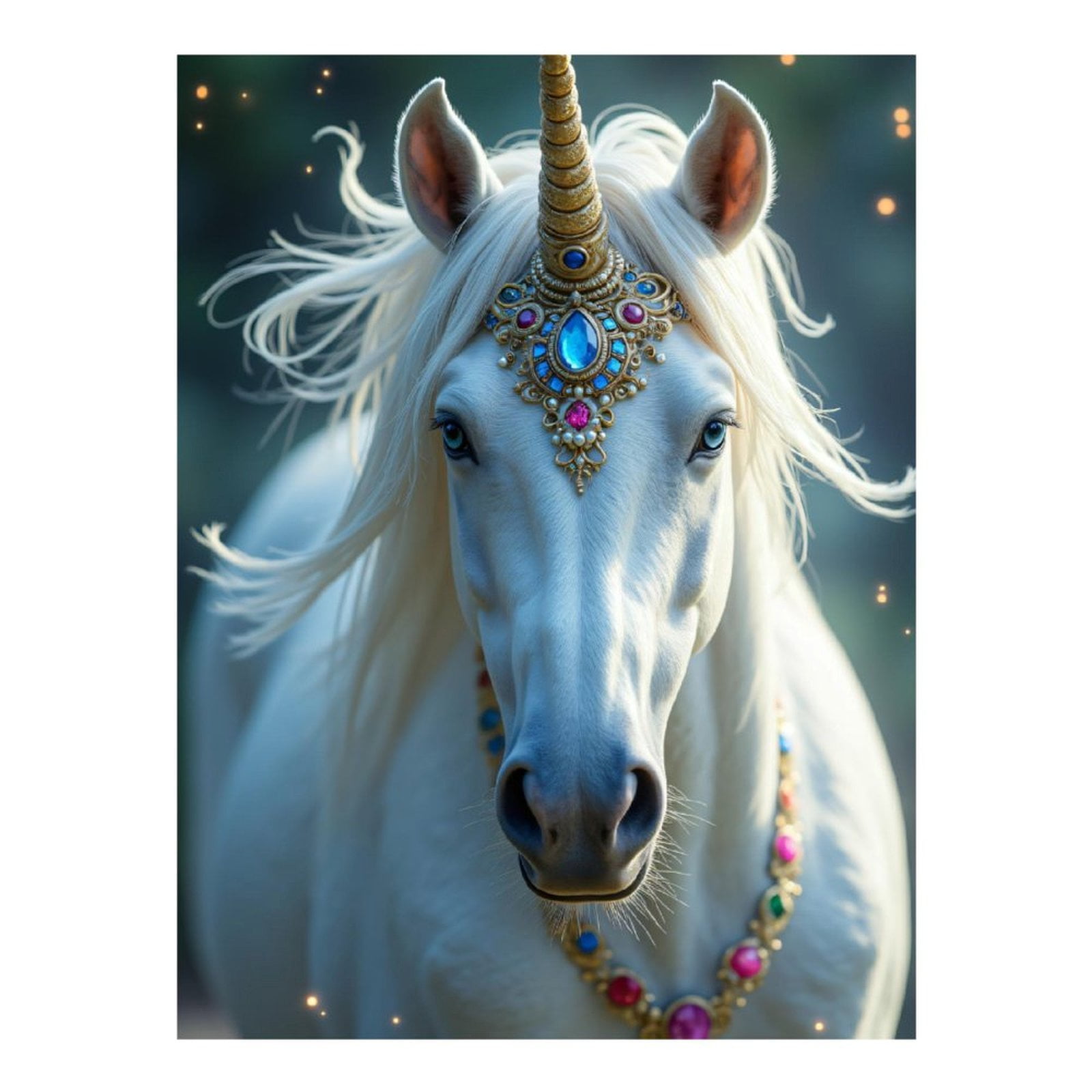 Diamond Art Kits for Adults - Majestic Mystical Creature Adorned 5d ...