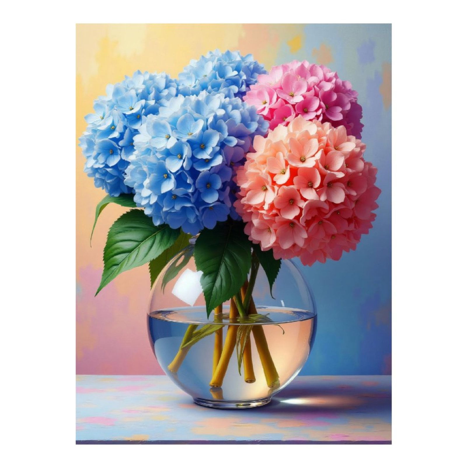 Diamond Art Kits for Adults - Modern Bouquet Print No.97 5D Frameless Dimond Painting Kit for ...
