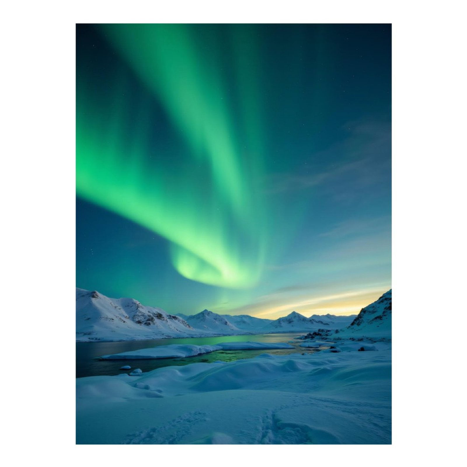 Diamond Art Kits for Adults, Northern Lights Arctic Sky Landscape 5D ...