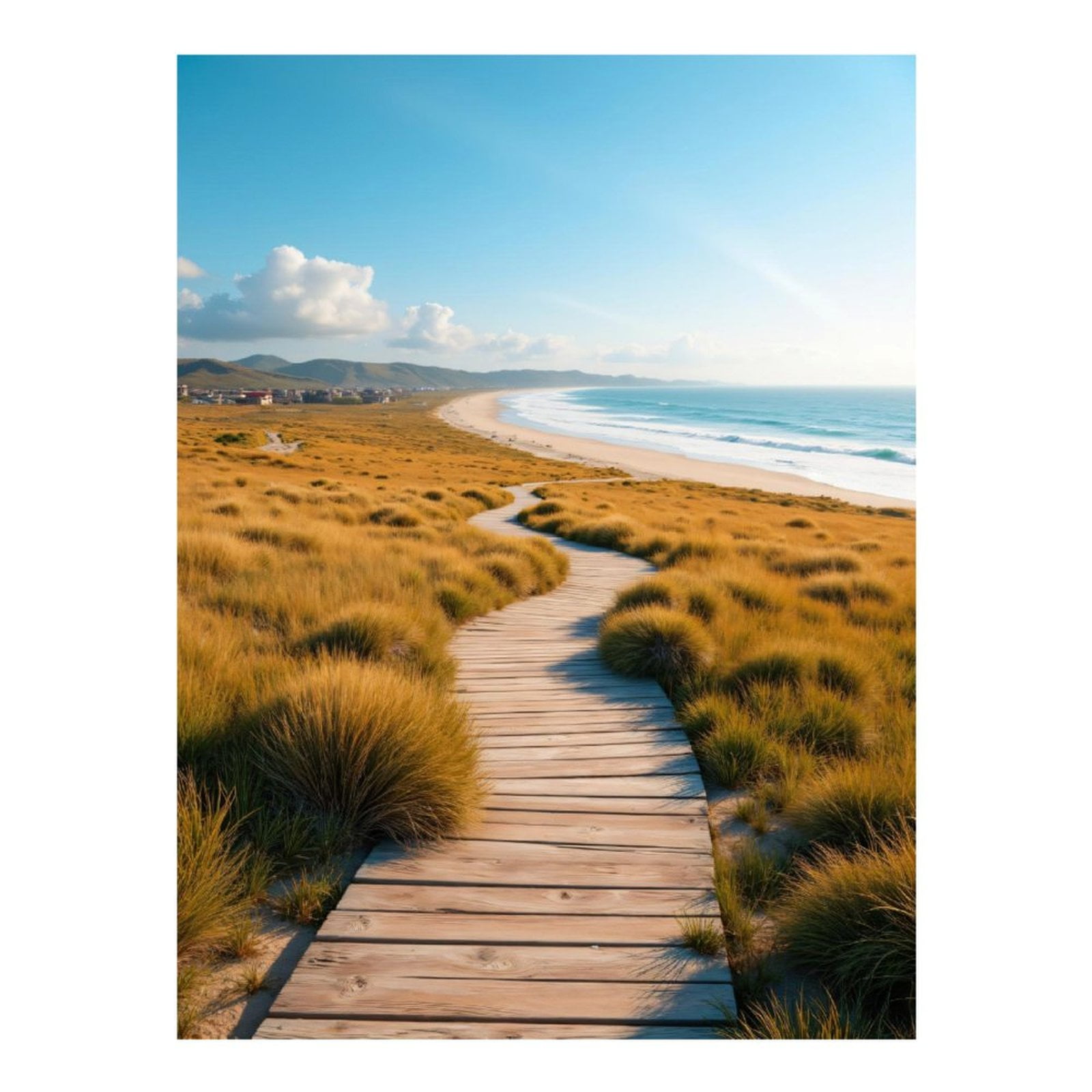 Diamond Art Kits for Adults, Pathway Beach Grass Dunes Ocean 5D Diamond ...