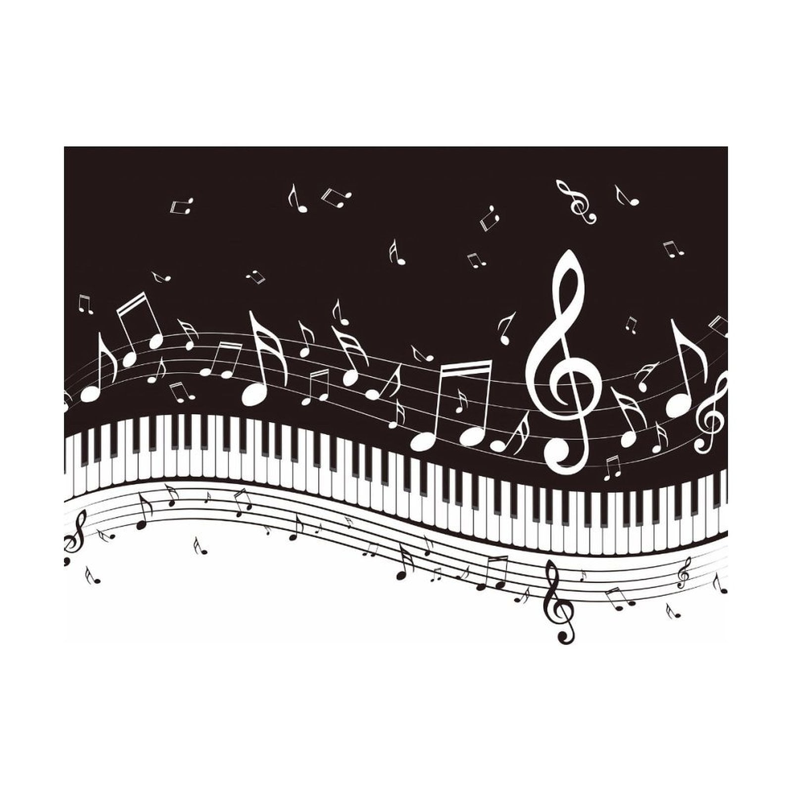 Diamond Art Kits for Adults - Piano Keys With Musical Notes 5D ...