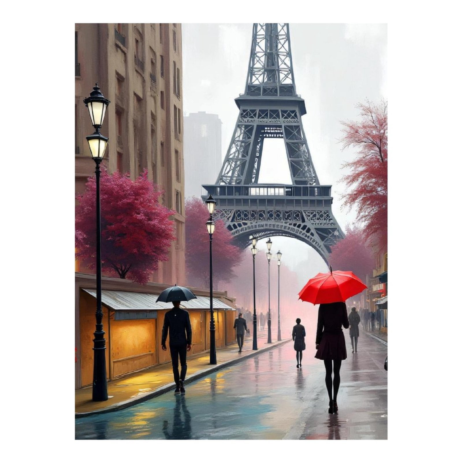 Diamond Art Kits for Adults - Realistic Cityscape Print No.127 5D ...