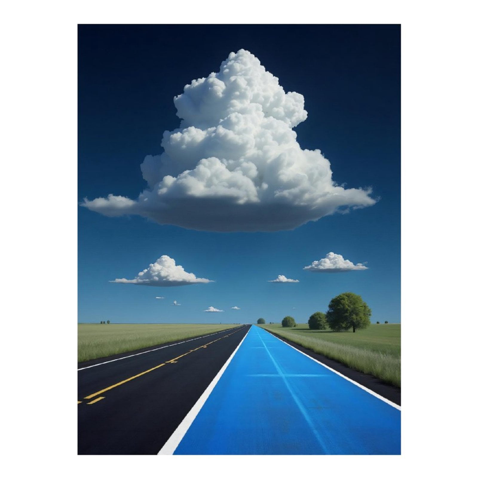 Diamond Art Kits for Adults - Realistic Cloud Print No.13 5D Frameless ...