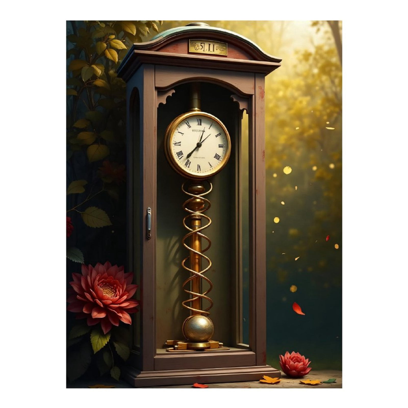 Diamond Art Kits for Adults - Retro Clock Print No.31 5D Frameless ...