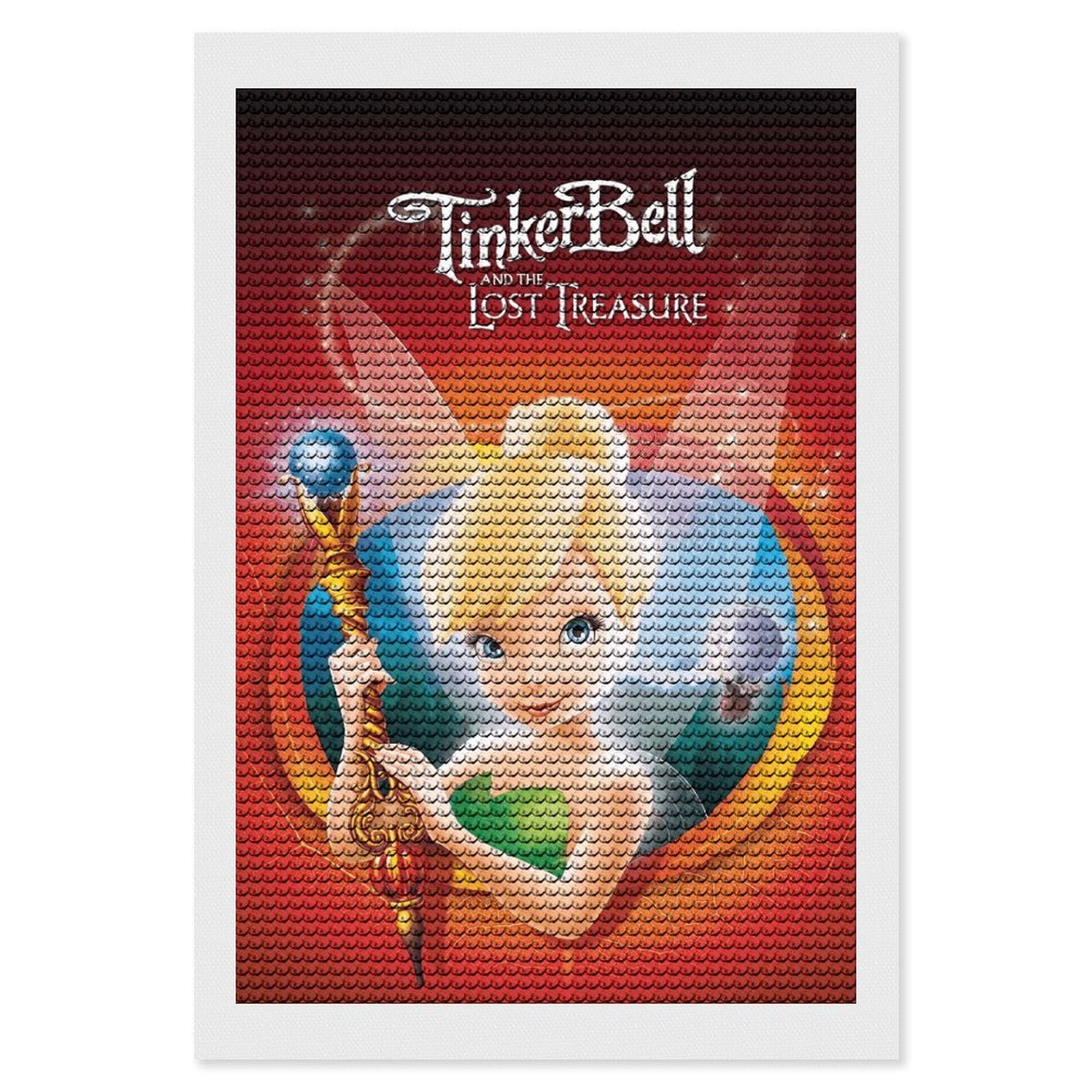 Diamond Art Kits for Adults - Tinker Bell Full Drill Diamond Arts for ...