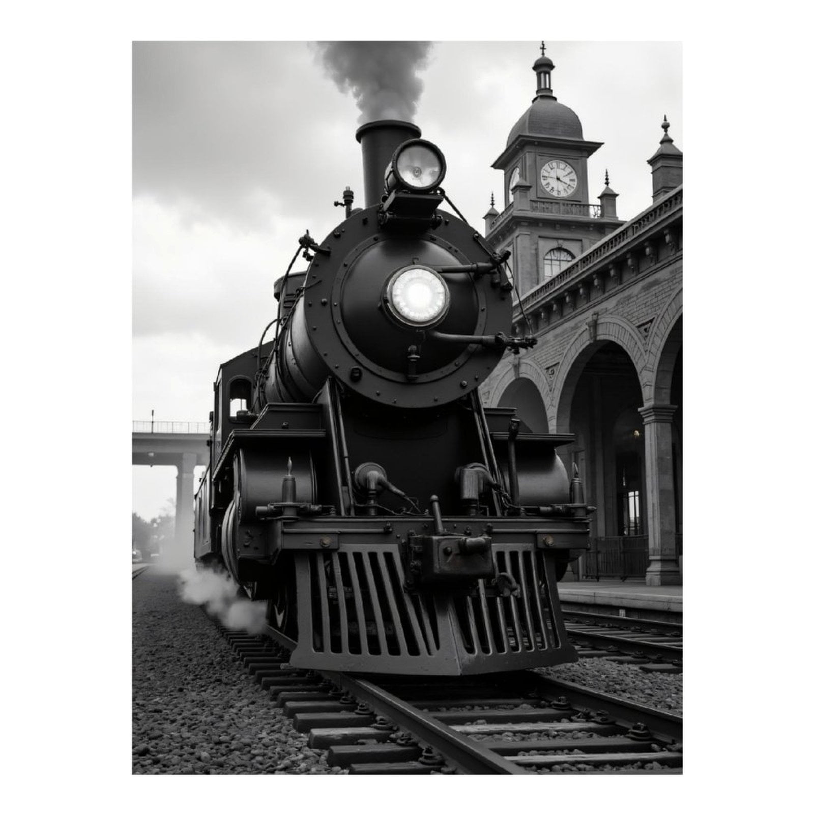 Diamond Art Kits for Adults, Train Vintage Station Scene 5D Diamond ...