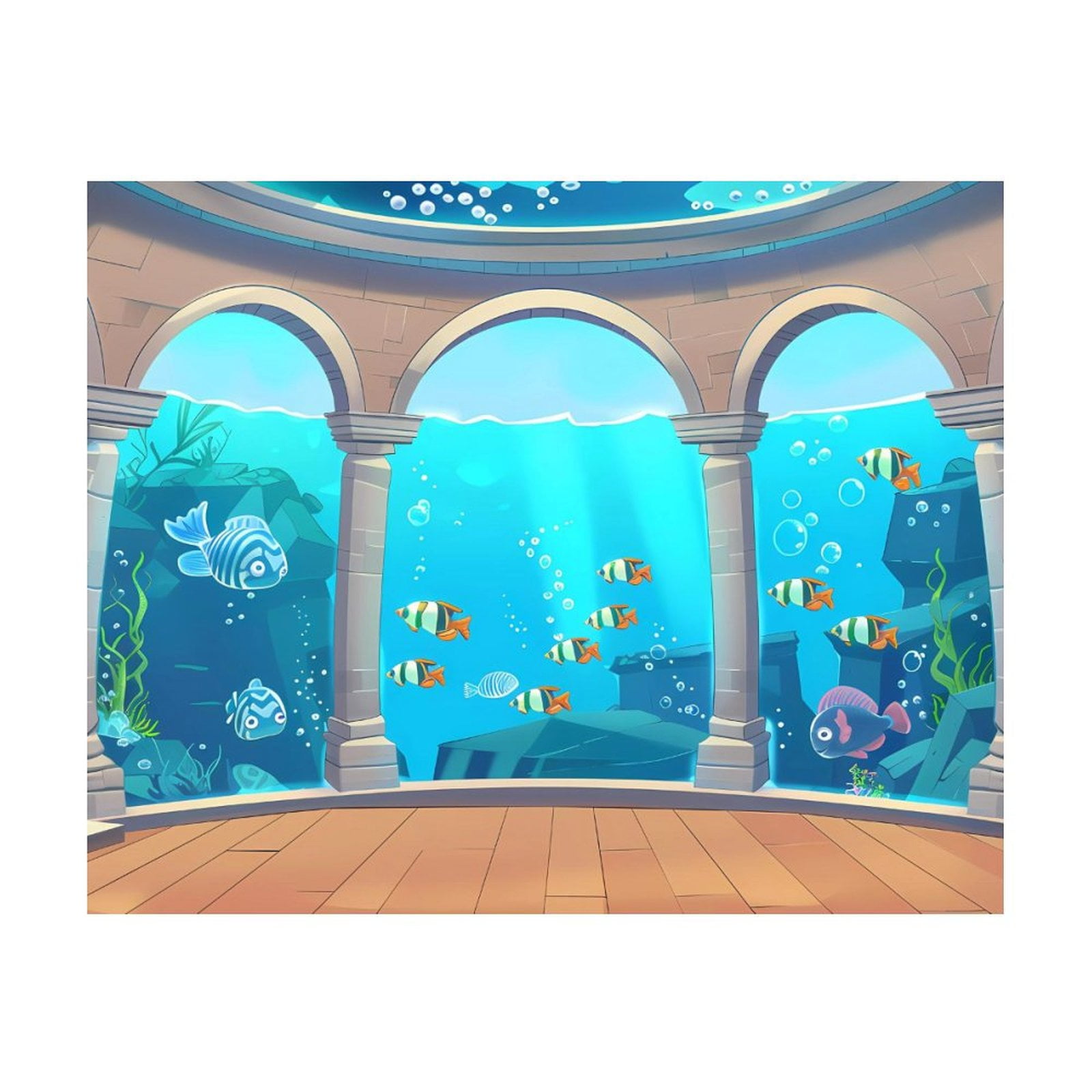 Diamond Art Kits for Adults - Underwater Aquarium Arches DIY Diamond ...