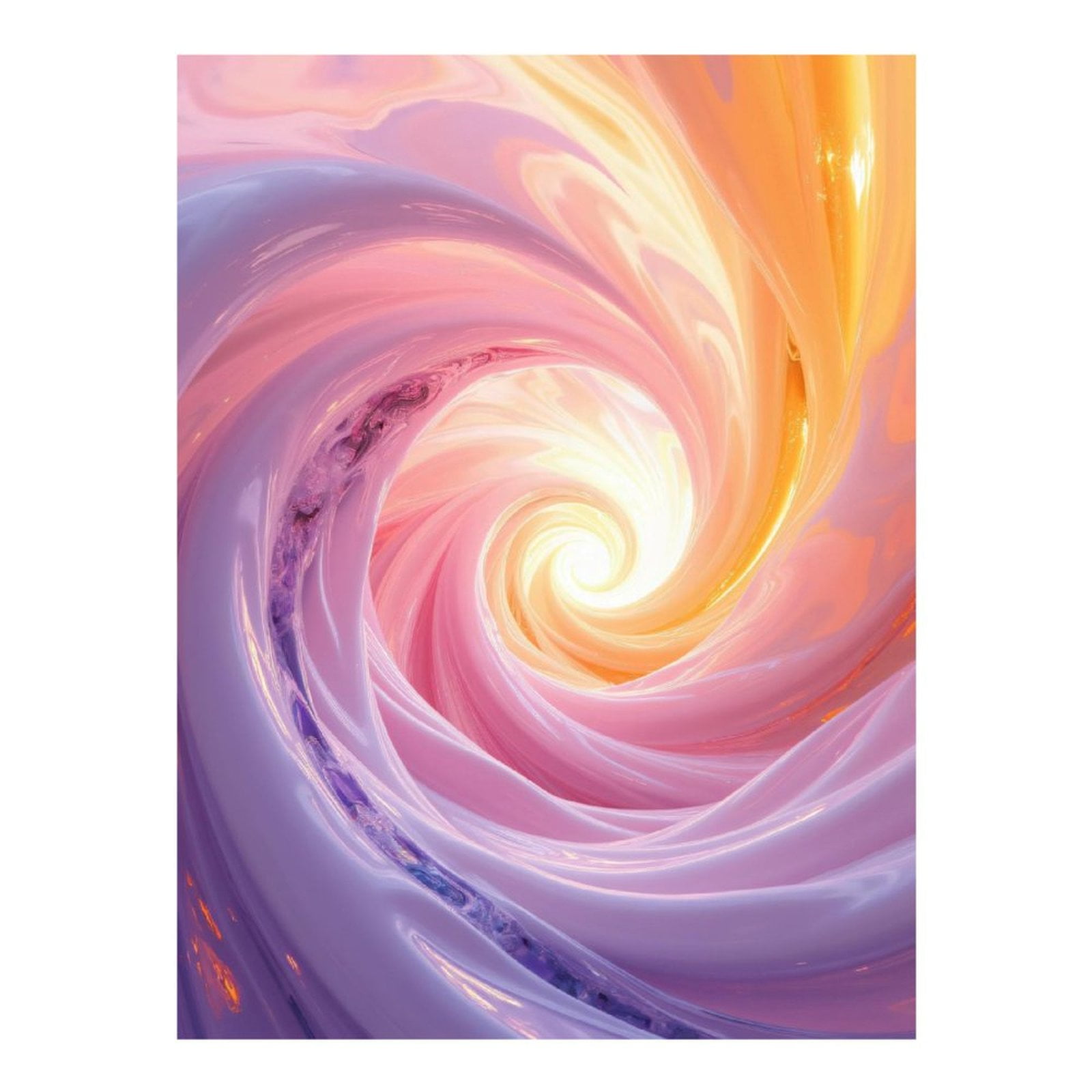 Diamond Art Kits for Adults - Vibrant Swirling Pastel Vortex 5d Diamond ...
